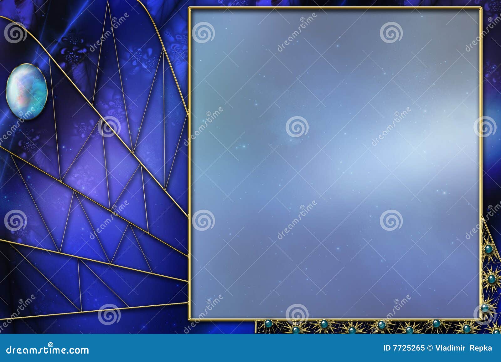 Photo Background Layout Design Stock Illustration - Illustration of ...