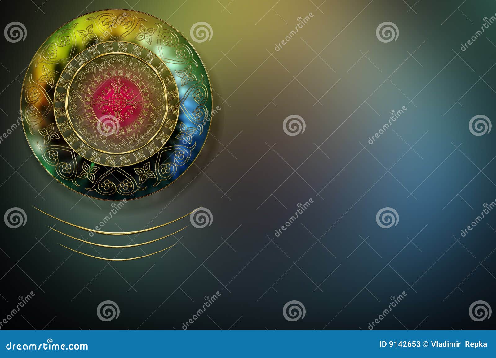 Photo Background Layout Design Stock Illustration - Illustration of ...