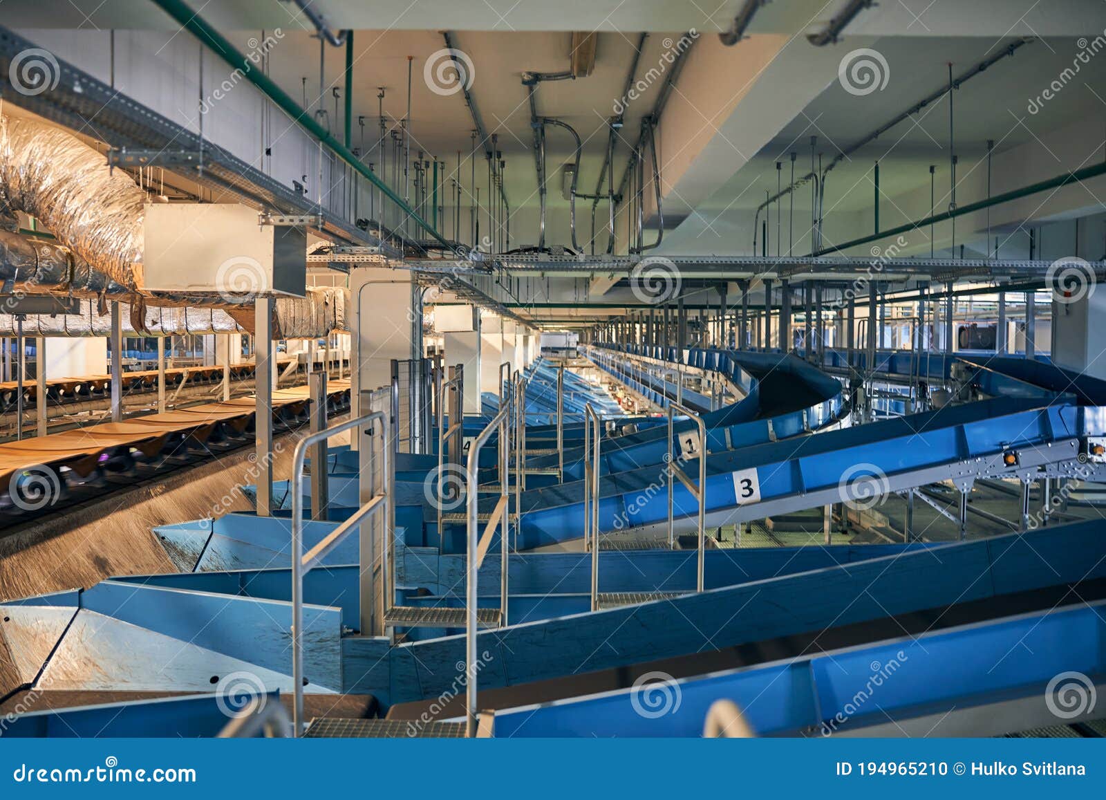 Sorting Stations Stock Image | CartoonDealer.com #93358729