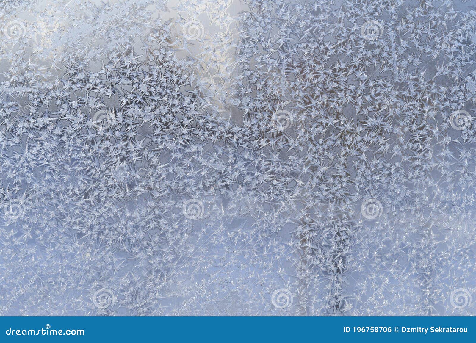 Ice Patterns on Winter Glass Stock Photo - Image of bright, frozen ...