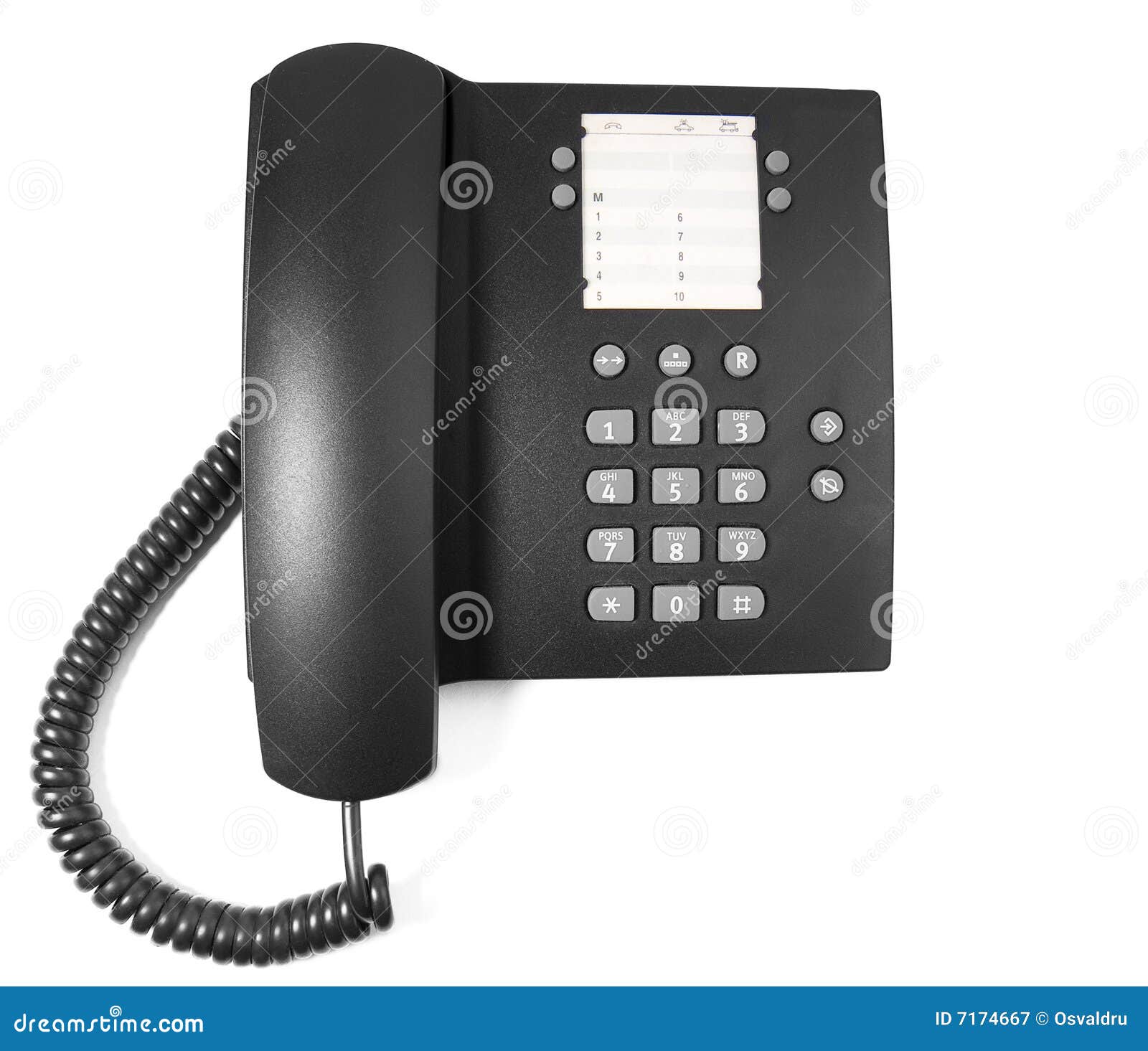 Photo of black phone stock image. Image of digital, object - 7174667