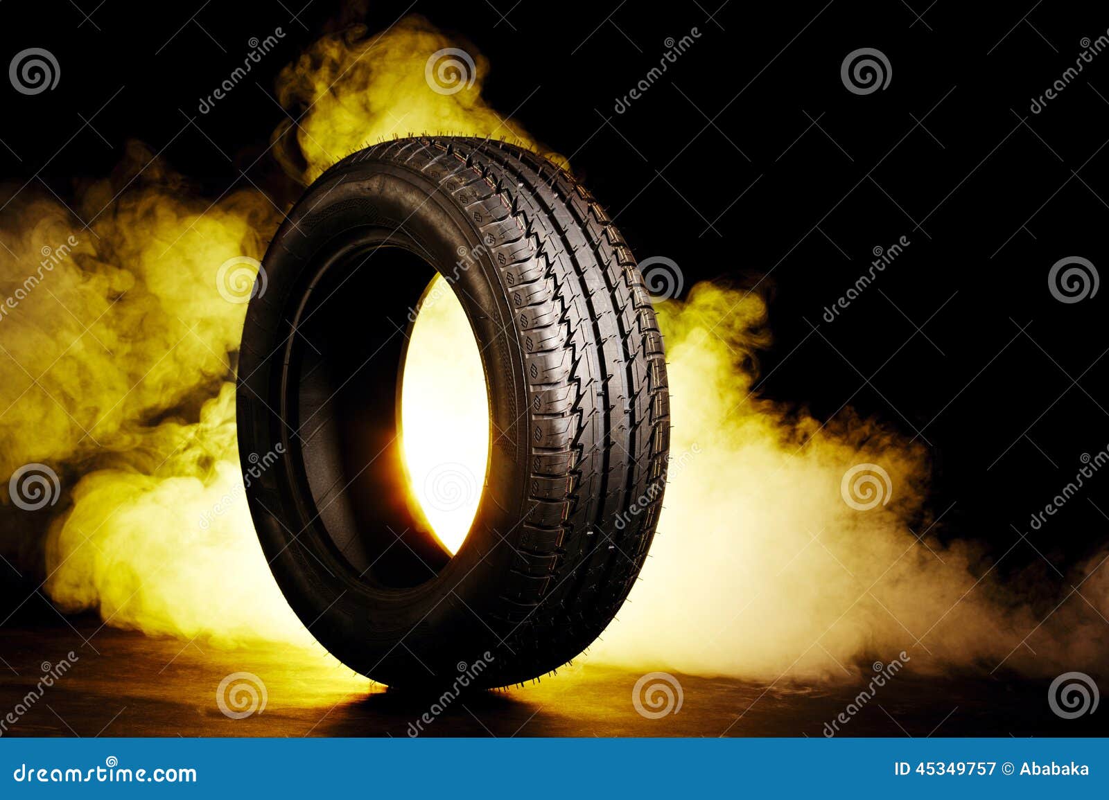 Photo of Black Smoked Burning Tire Stock Image - Image of fire, sport ...