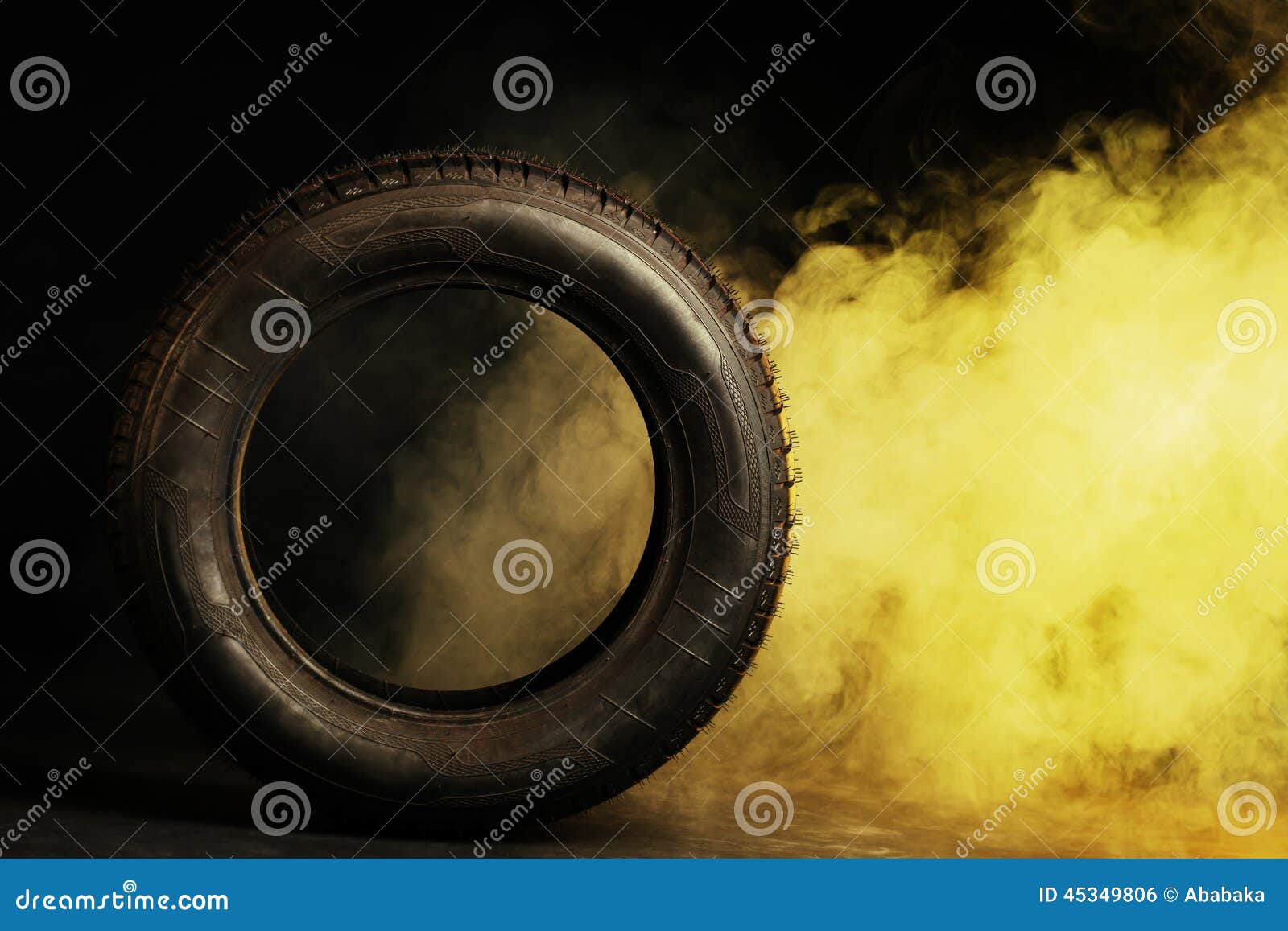 Photo of Black Smoked Burning Tire Stock Photo - Image of smoke ...