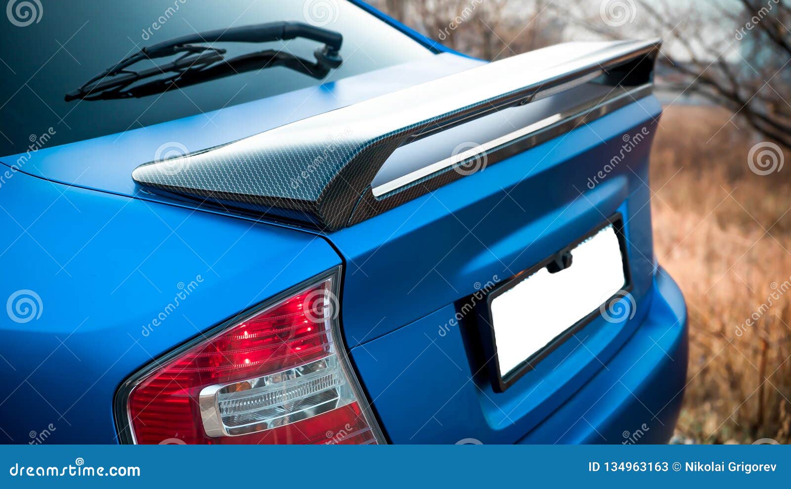 The photo of the blue car stock image. Image of drive - 134963163