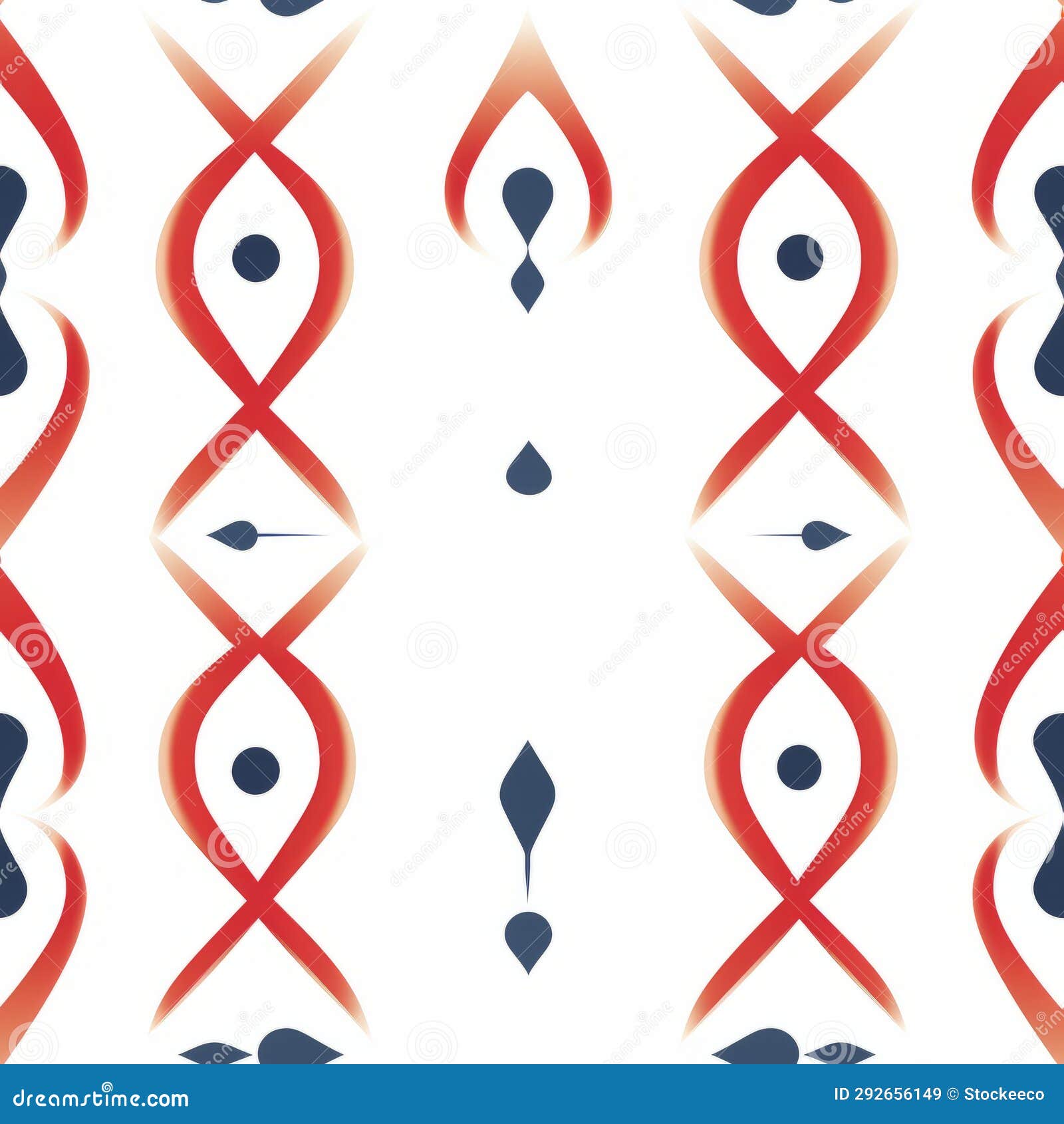 Hypnotic Patterns: Mokosh Symbol in Kor Style Design Stock Illustration ...