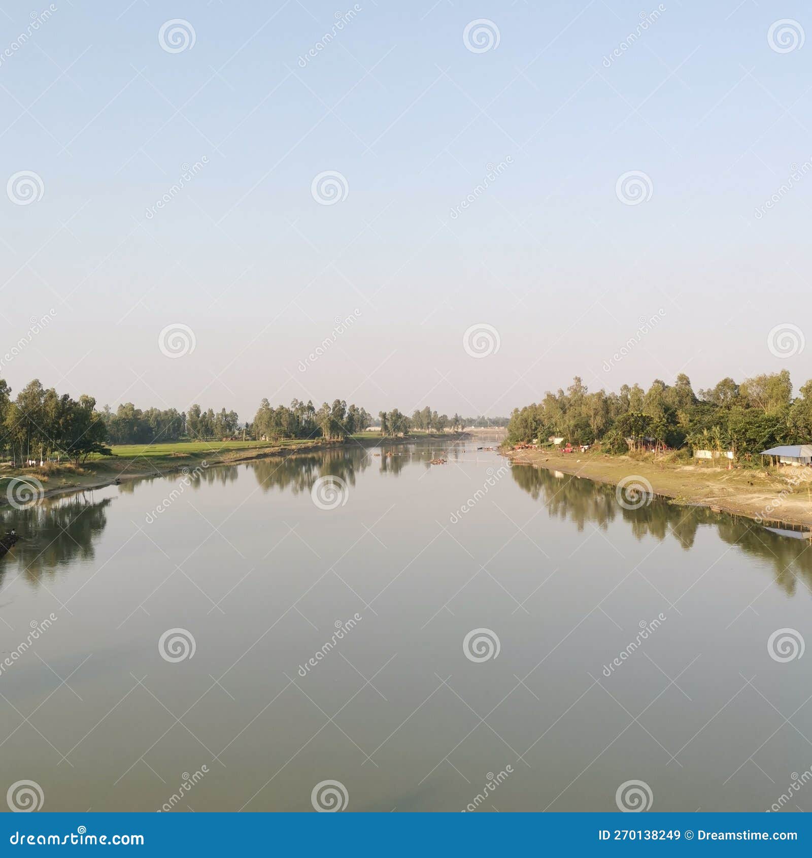 Photo of Bogra Bangali River Stock Image - Image of tree, marsh: 270138249