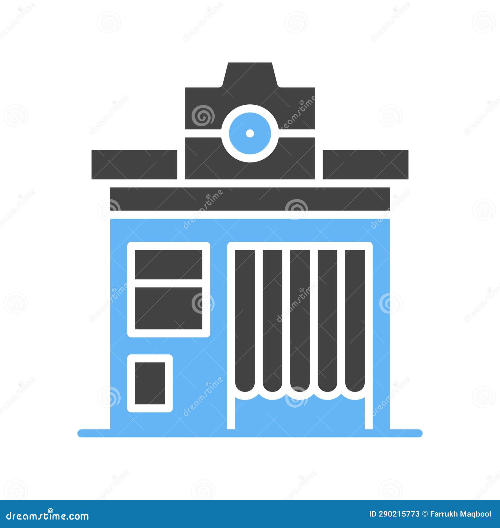 Photo Booth Icon Image. stock illustration. Illustration of camera ...