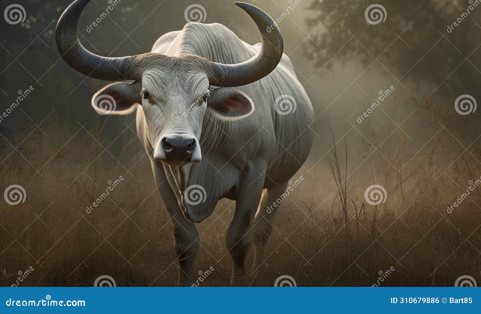 Brahman Bull Pulling Cart In Malaybalay Philippines Art Deco WPA Poster ...