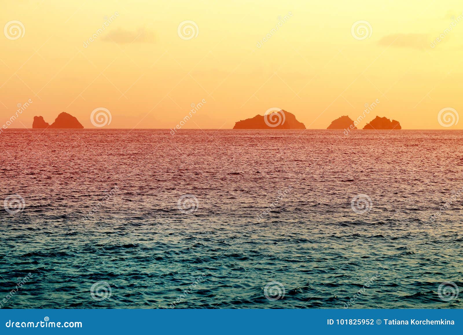 Photo of a Bright Sea Sunset Stock Photo - Image of sand, south: 101825952