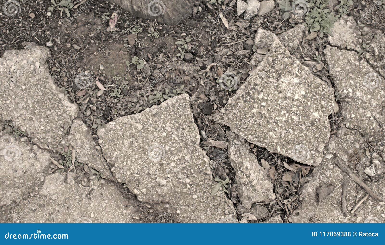 Broken rock ground stock photo. Image of soil, abstract - 117069388