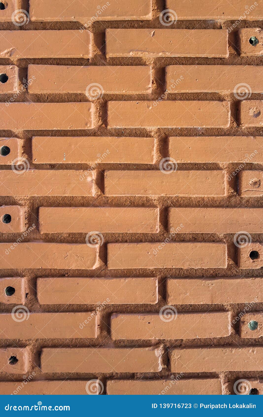 The brown brick wall stock image. Image of square, table - 139716723
