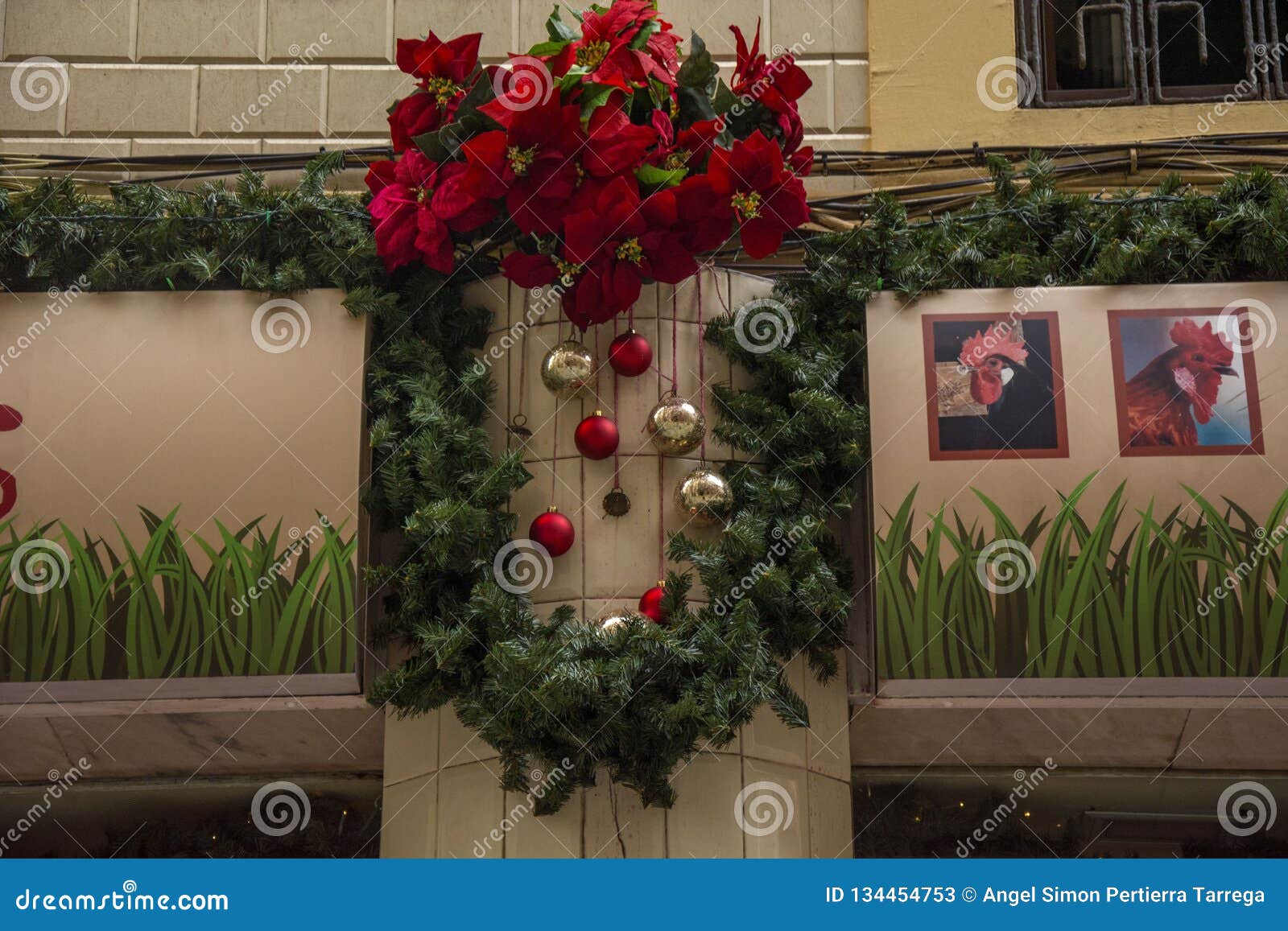 Building Facade with Decorations 2 Editorial Stock Photo - Image of ...