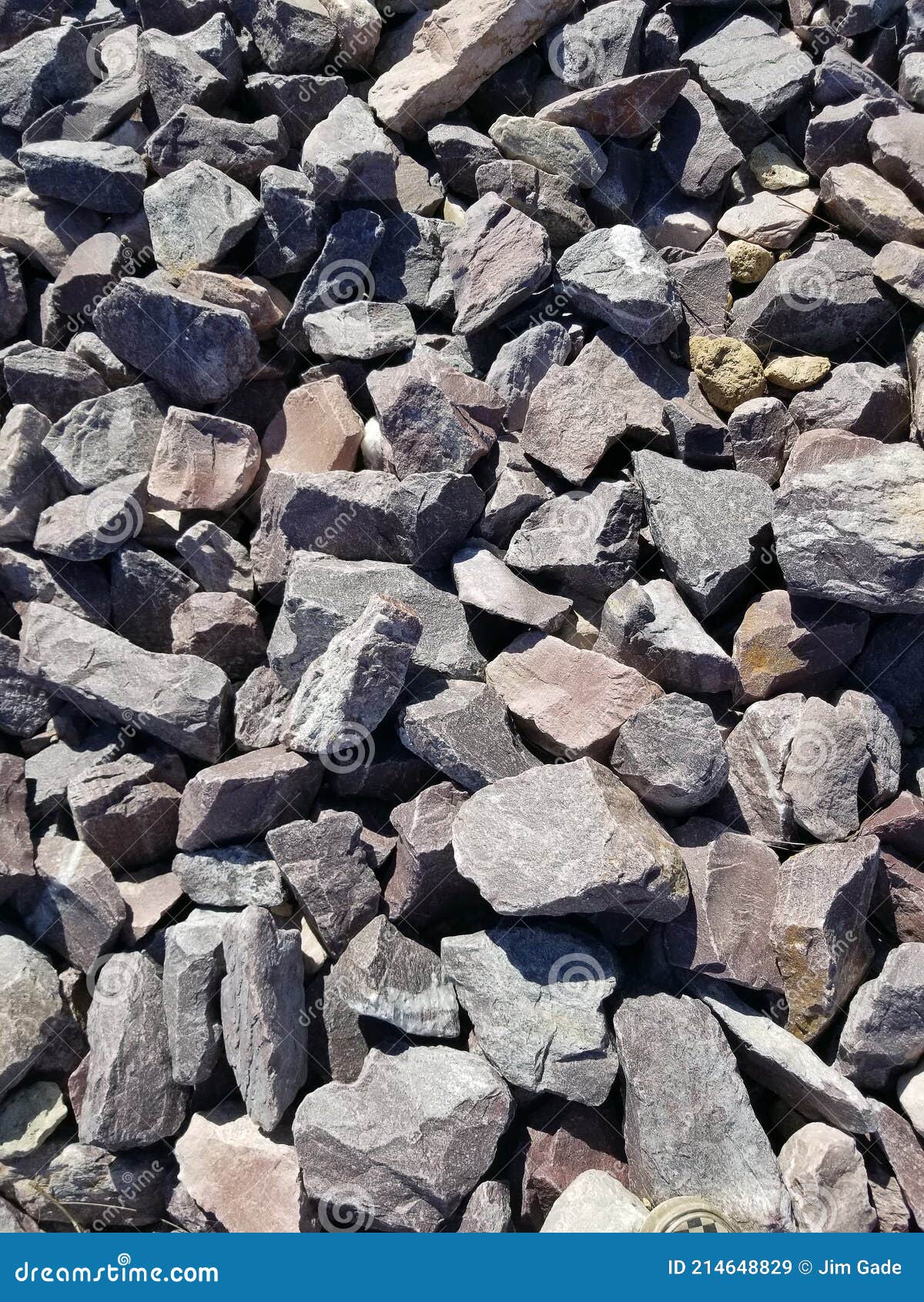 Photo of a Bunch of Large and Small Rocks Stock Image - Image of ...