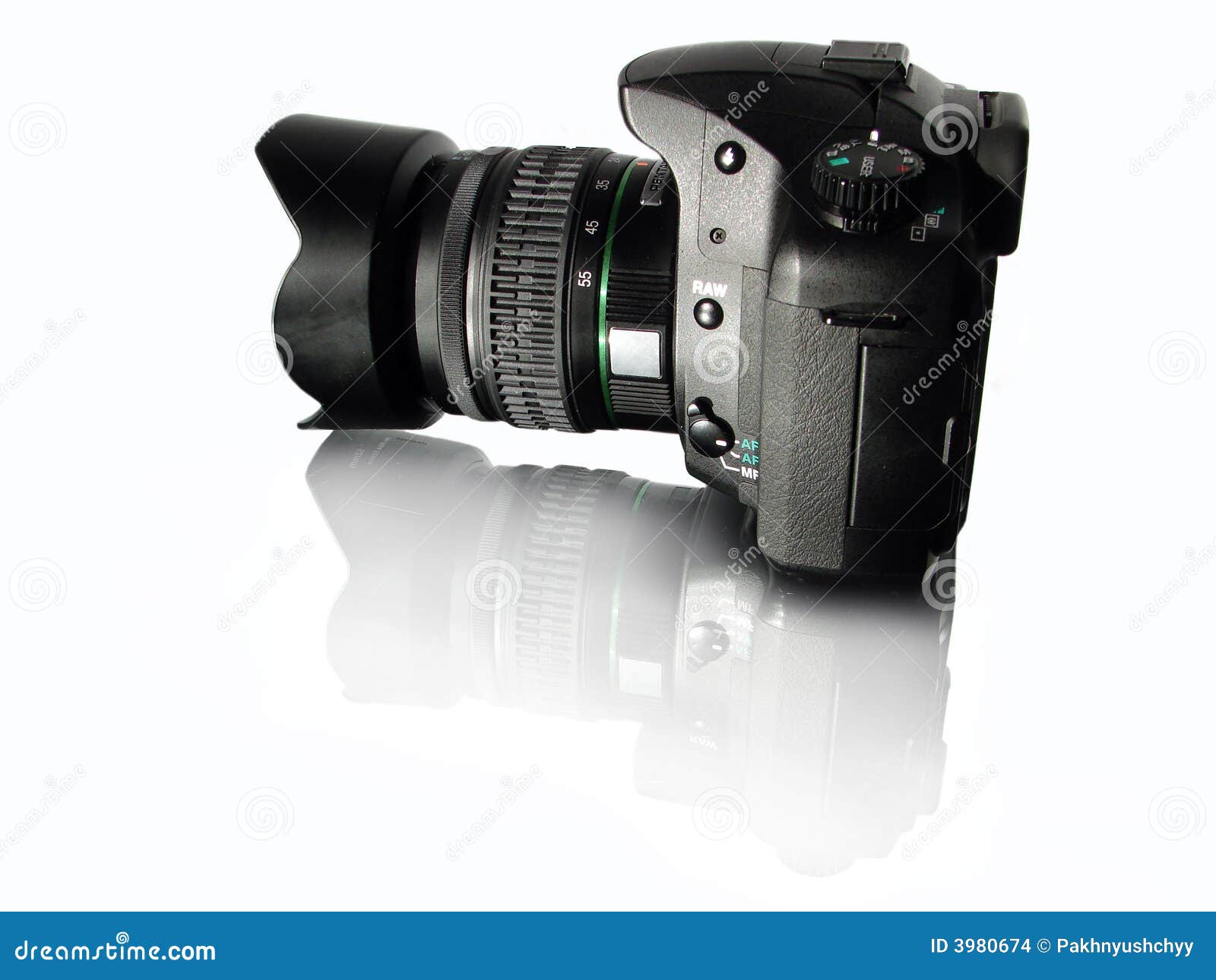 Photo camera stock photo. Image of digital, isolated, technology - 3980674