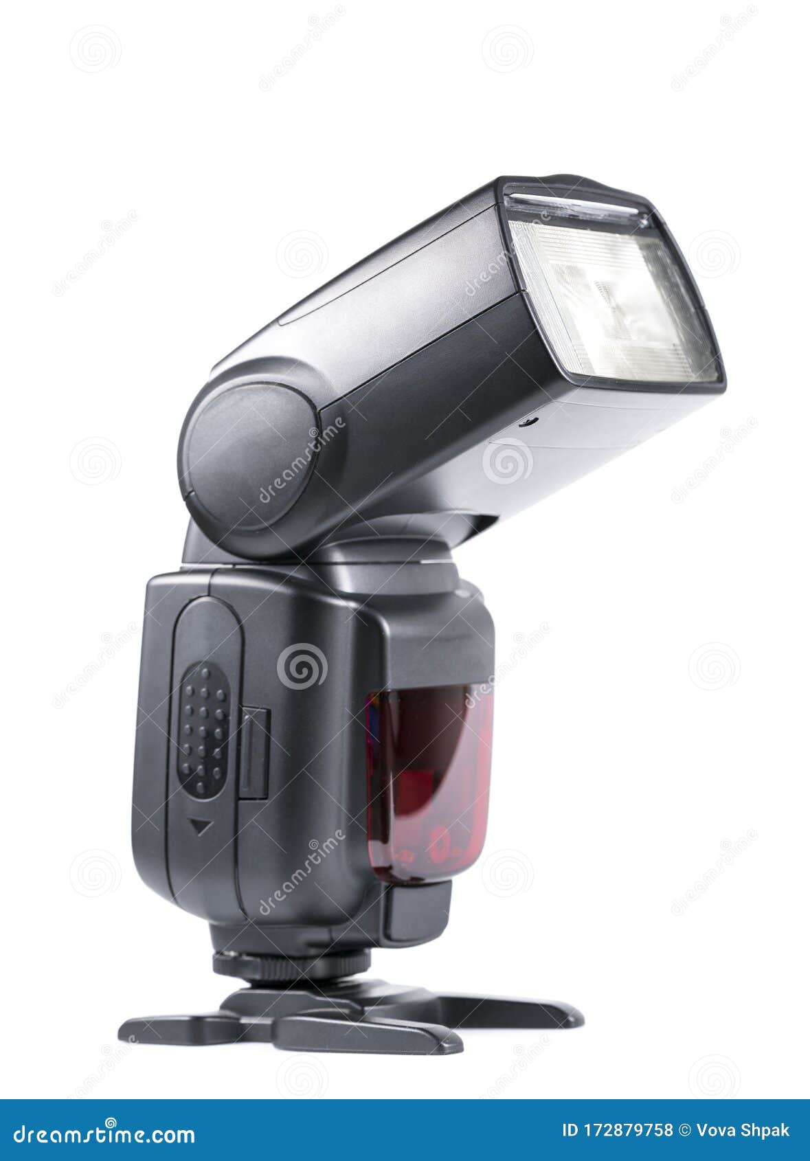 Photo Camera Flash on White Background Stock Photo - Image of flashbulb ...