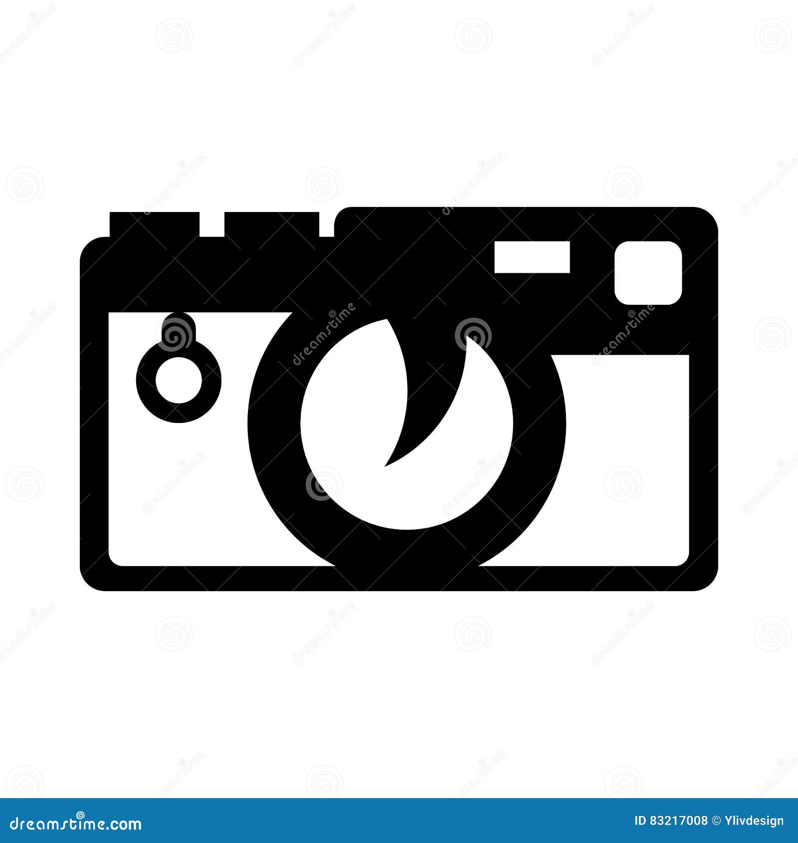Photo Camera Icon, Simple Style Stock Vector - Illustration of ...