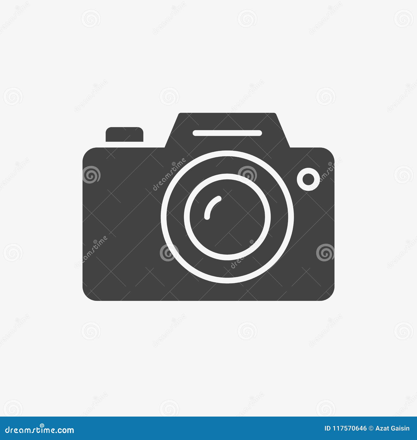 Photo Camera Icon, Technology Icon. Glyph, Solid Style Stock Vector ...