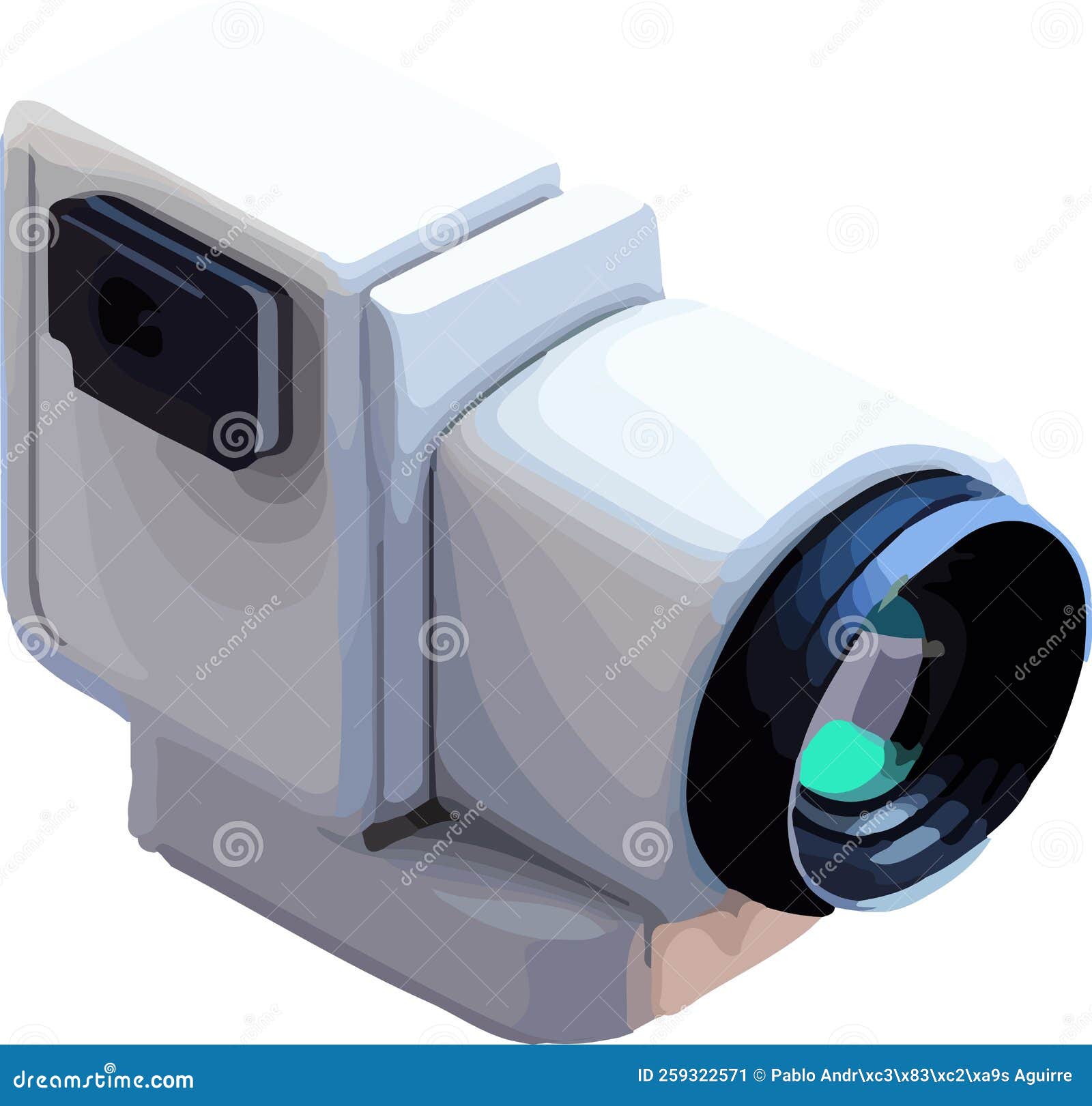 Photo Camera. Isolated Camera. Isometric Camera. Vector Photo Camera ...