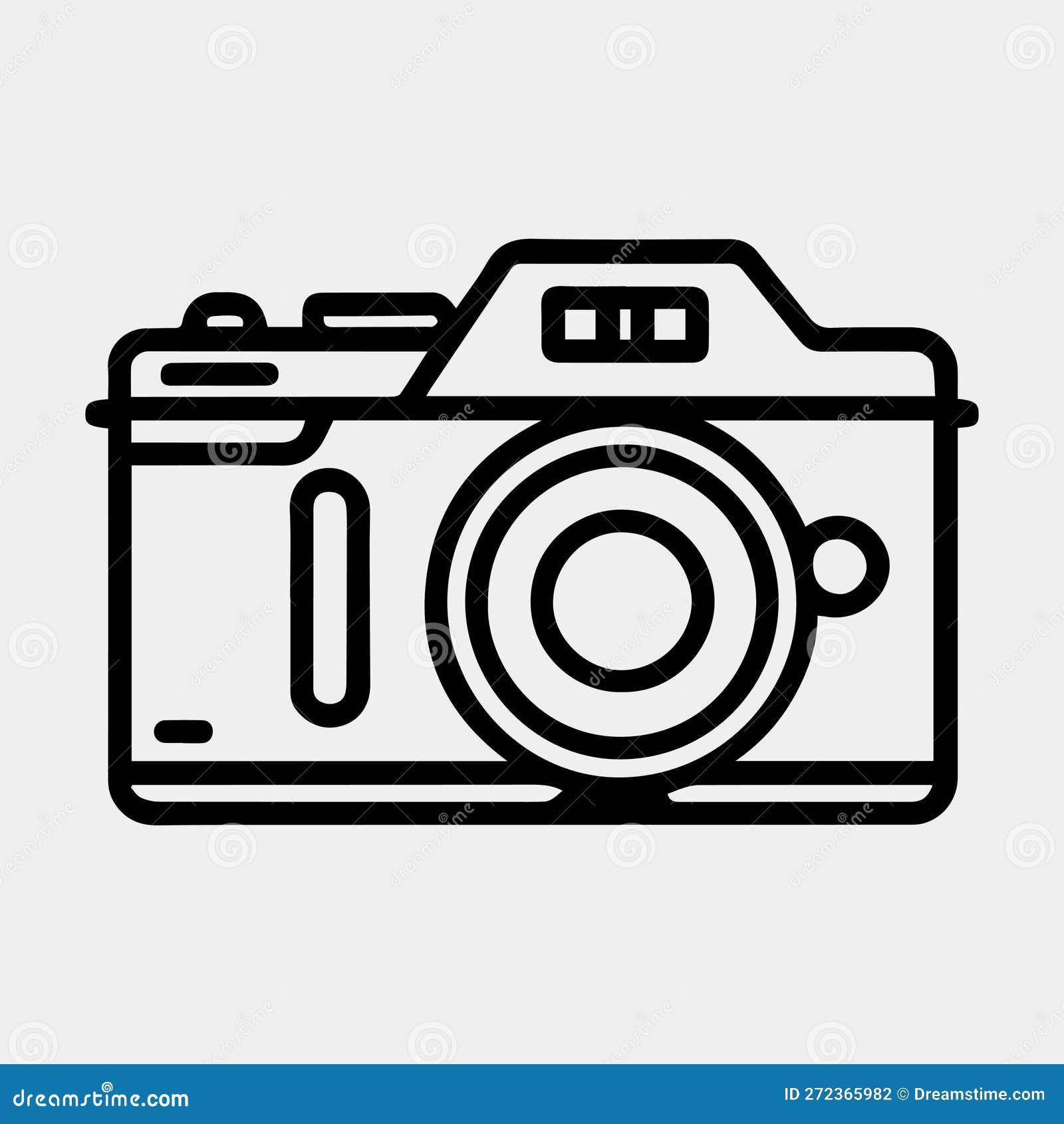 Photo Camera Vector Icon Modern Digital Stock Vector - Illustration of ...
