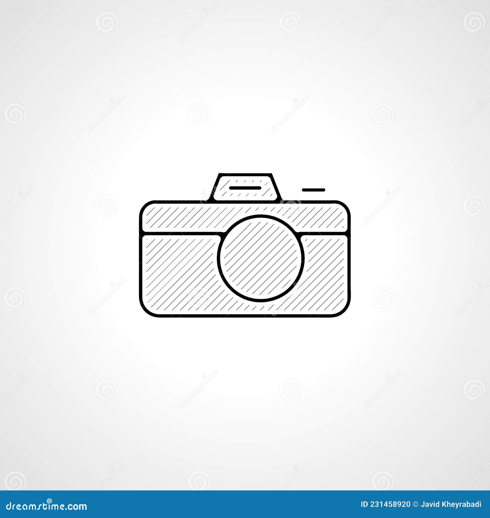 Photo Camera Thin Line Icon. Photo Camera Thin Line Icon Stock Vector ...