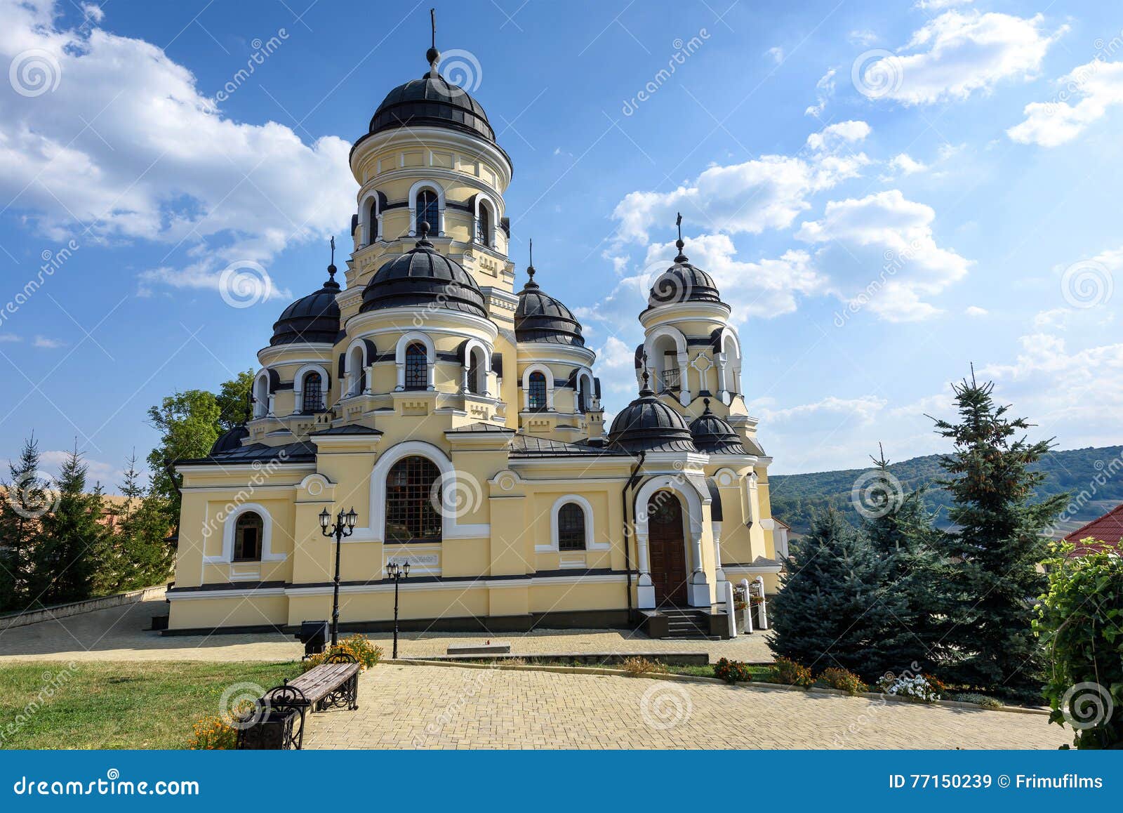 Photo of Capriana Monastery in Moldova Stock Image - Image of ...