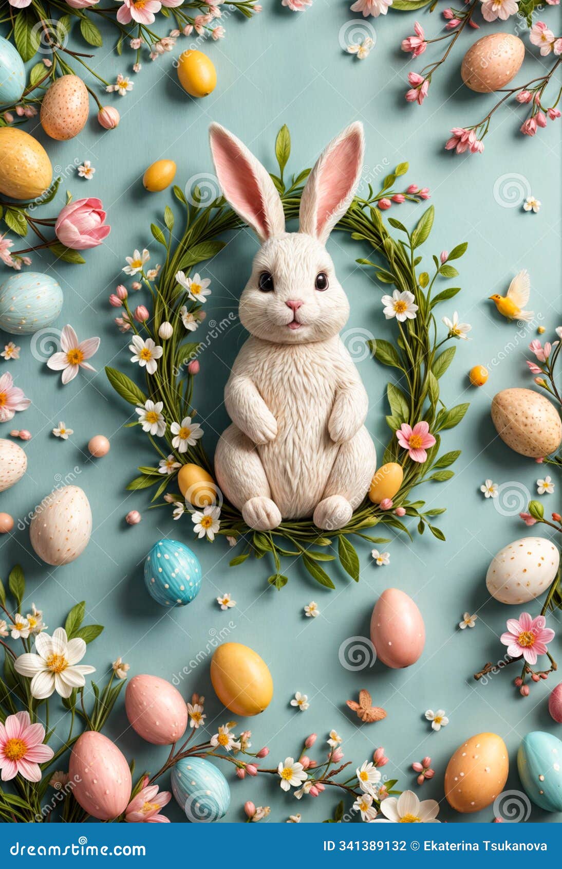 The Photo Captures A Bright And Joyful Easter Atmosphere Filled With ...