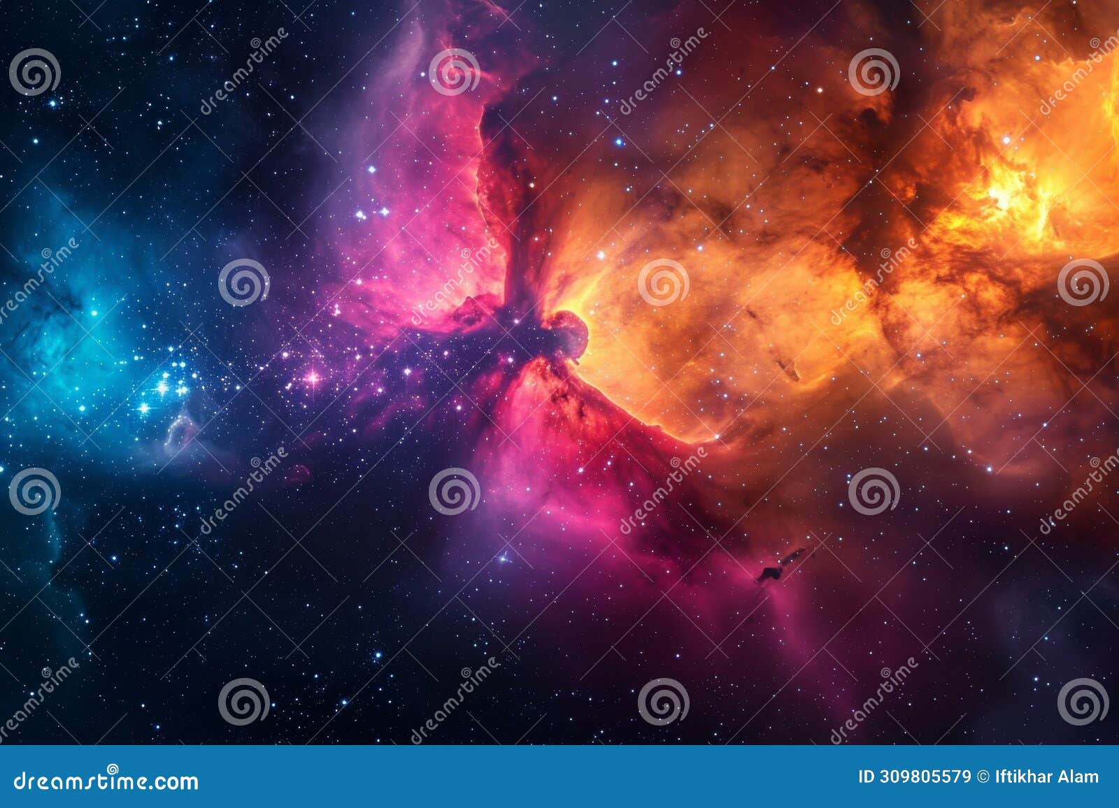 This Photo Captures a Vibrant and Dynamic Space Adorned with Countless ...