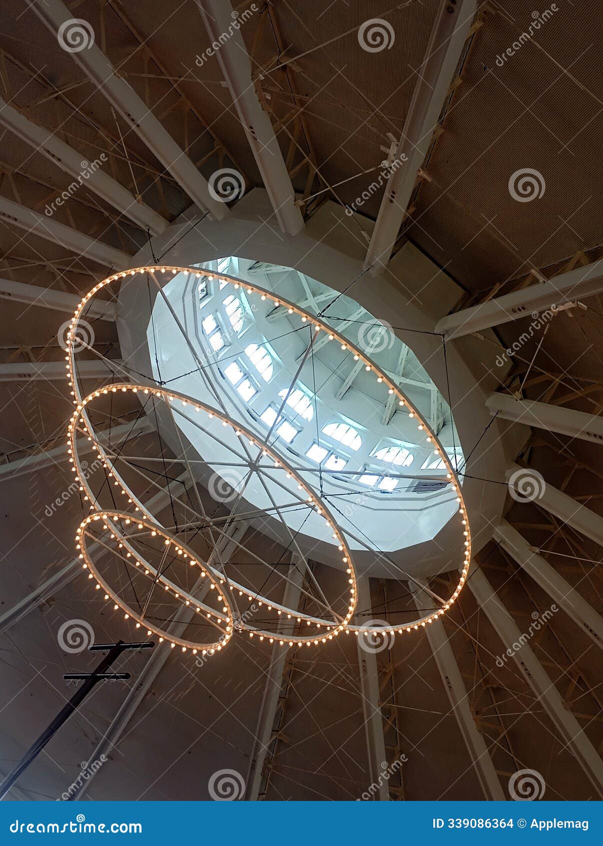 Photo of the Ceiling Structure in a Mall Stock Photo - Image of ...