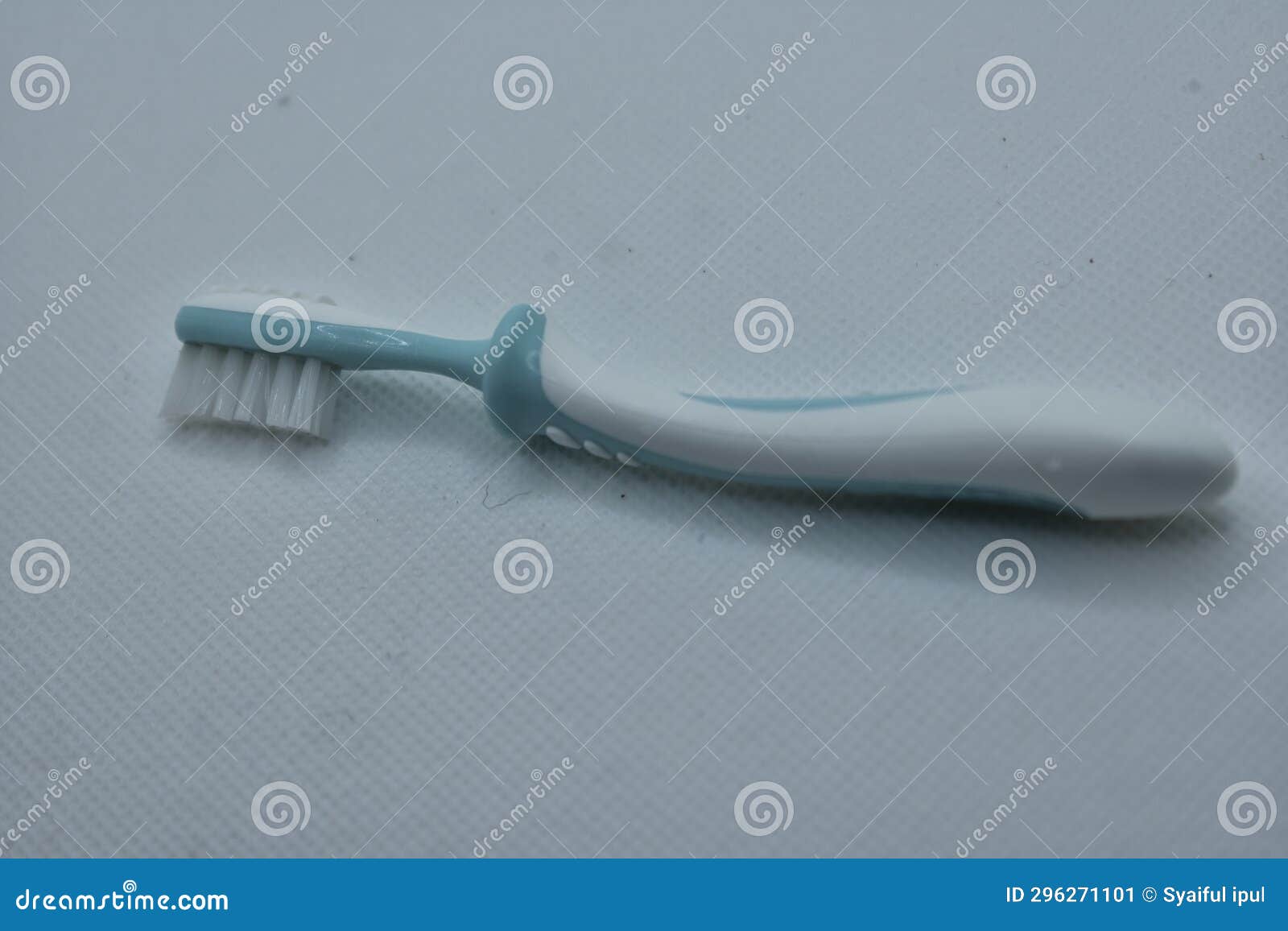Photo of a Child S Toothbrush with a White Background Stock Image ...