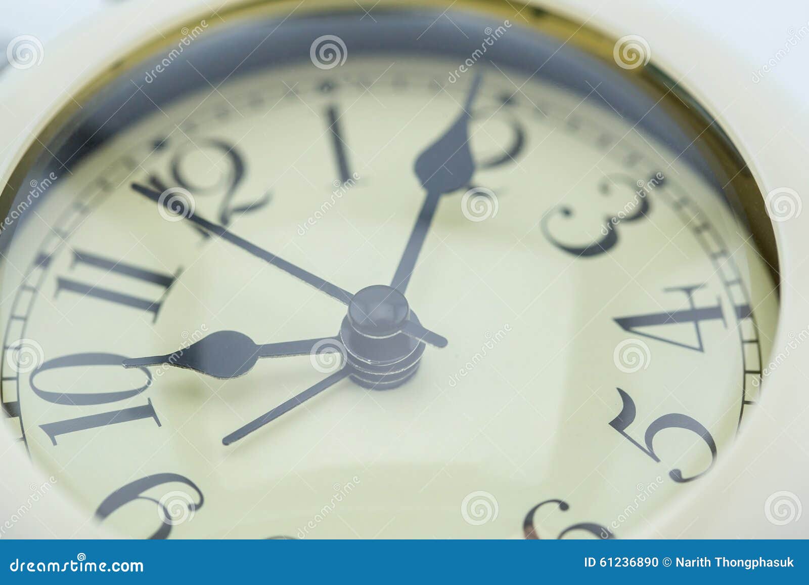 Photo clock face. stock photo. Image of antique, alarm - 61236890