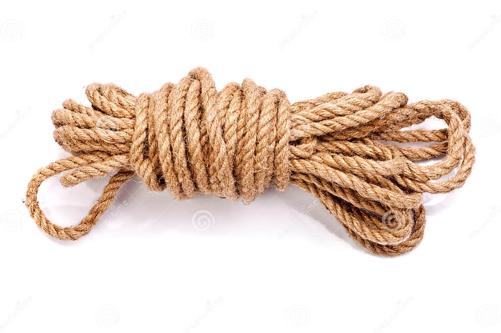 Photo of a coil of rope stock image. Image of strong - 26496107