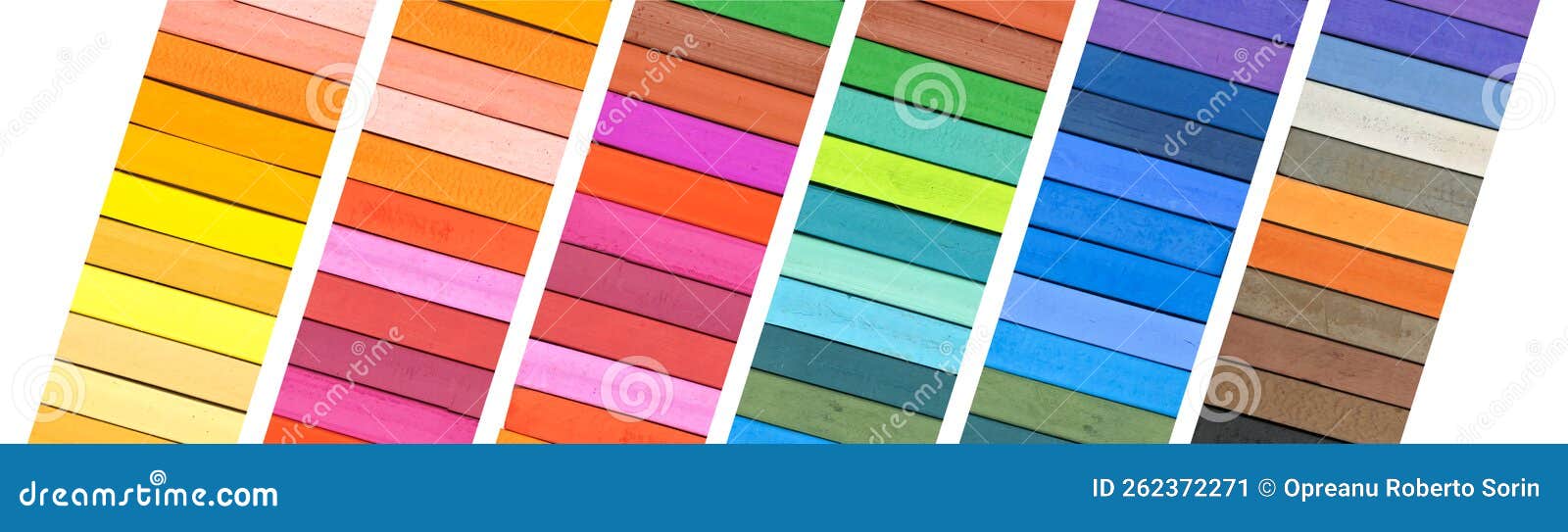 Hard chalk pastels stock image. Image of collage, drawing - 262372271