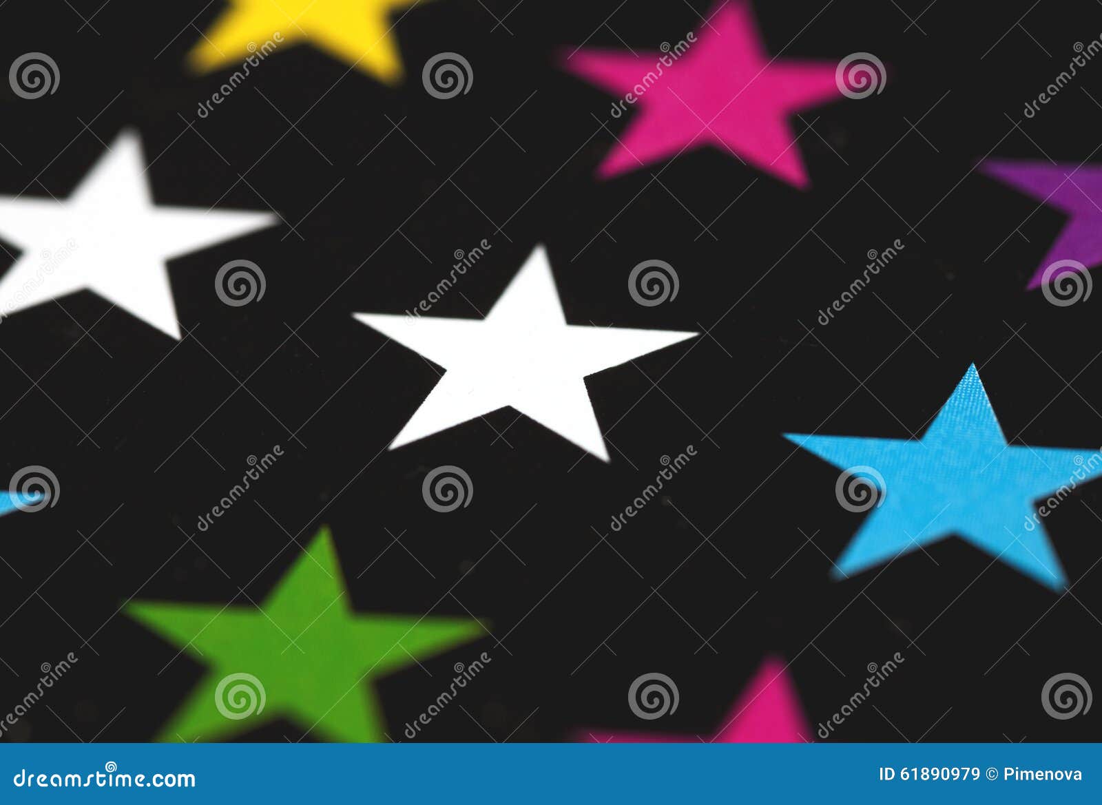 Photo of colored stars stock image. Image of colors, star - 61890979