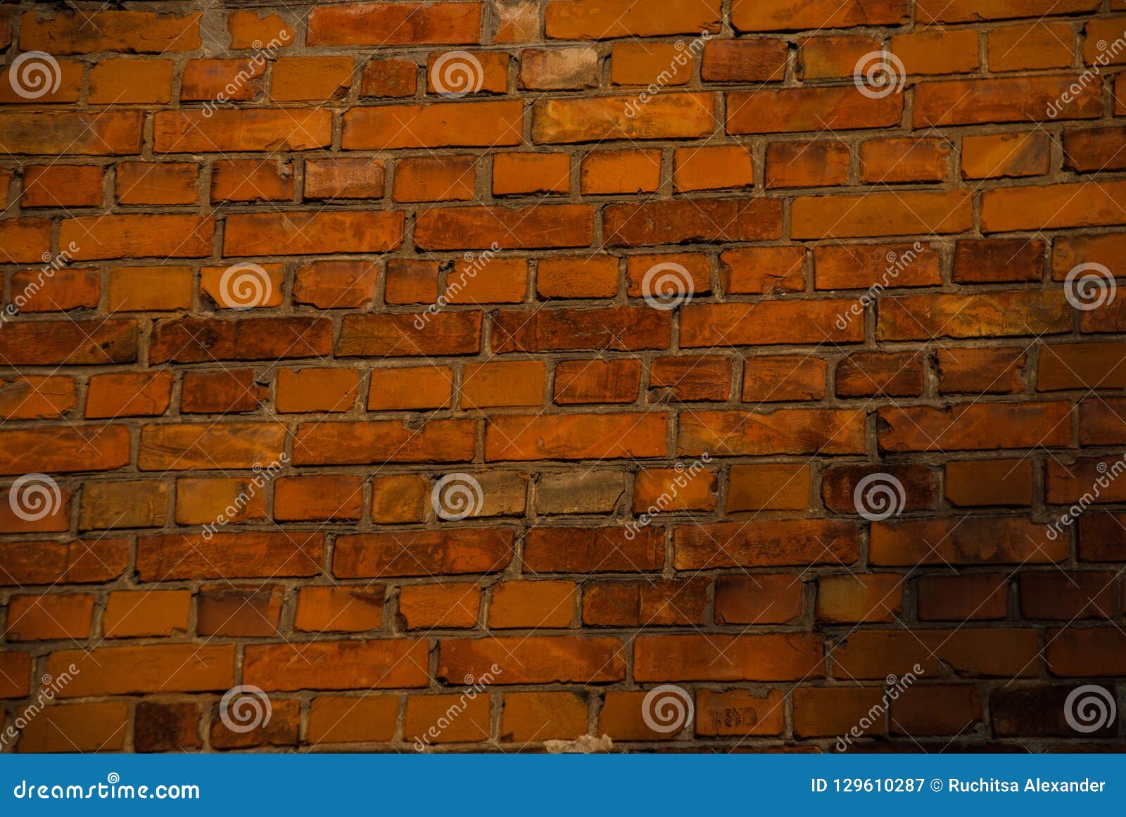The Photo is Completely Filled with Red Brickwork Stock Image - Image ...