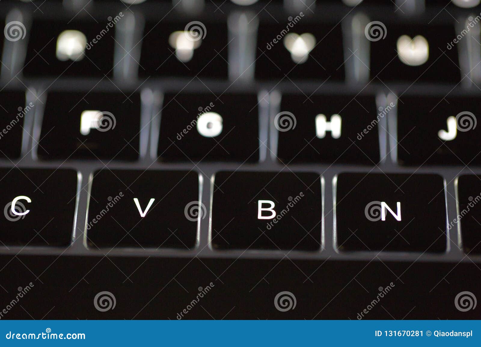 Photo of Keyboard Clavier Backlit Keyboard Stock Image - Image of ...