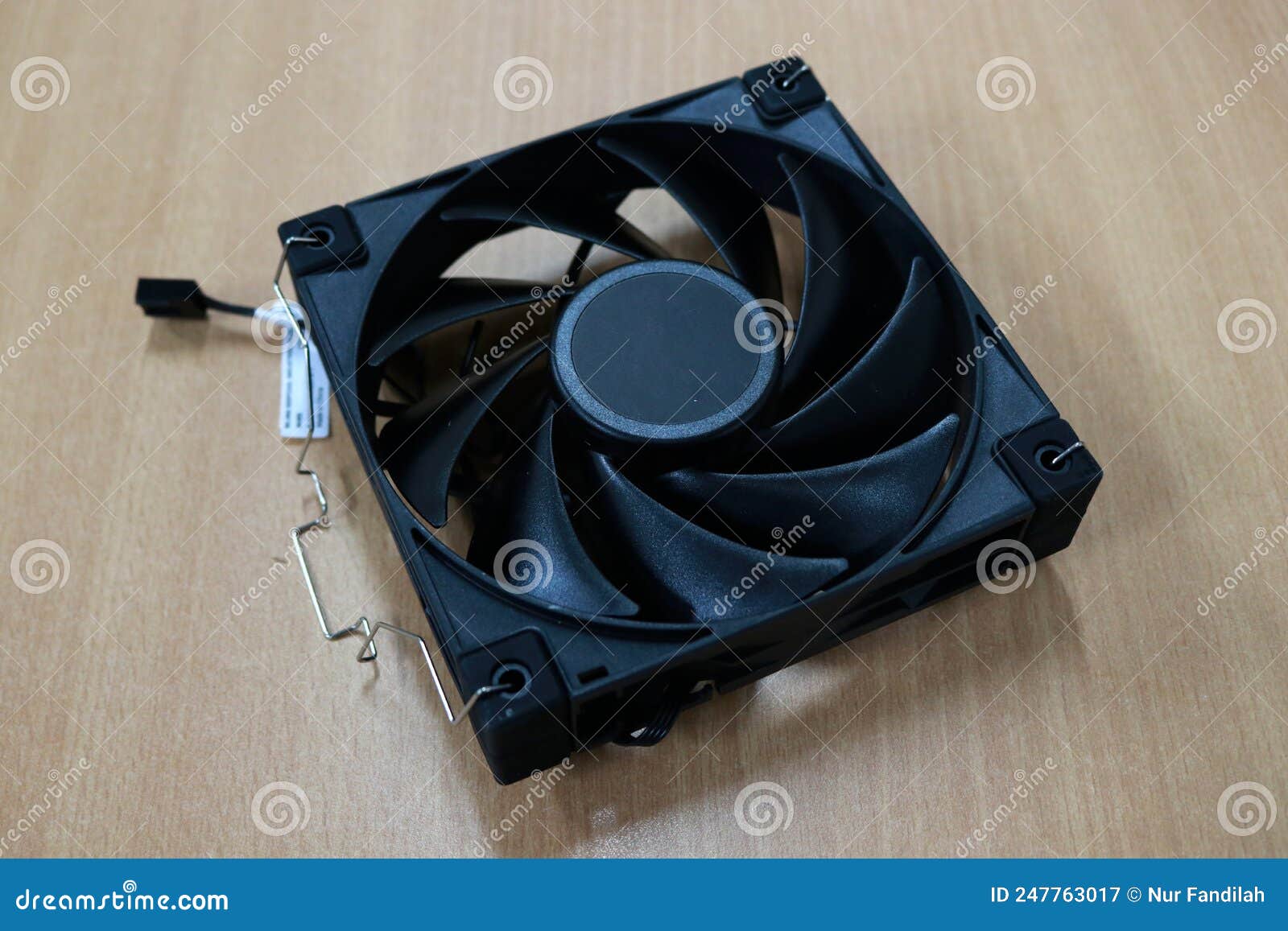 Photo of the Cooling Fan or Heatsink on a Computer Stock Image - Image ...