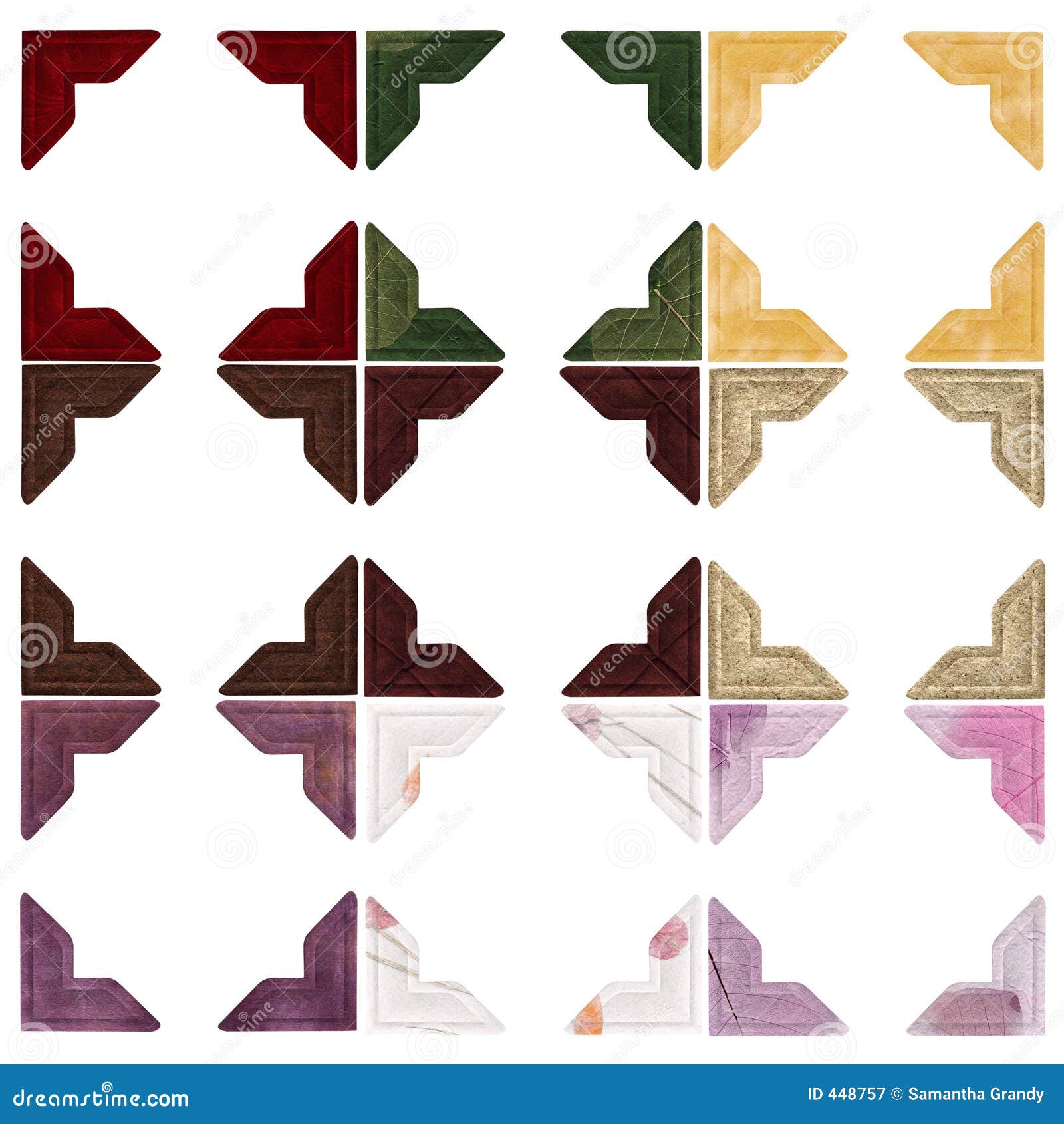 Photo Corners - Colours stock illustration. Illustration of portrait ...