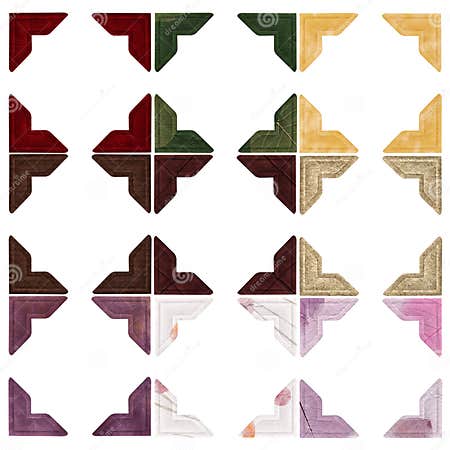 Photo Corners - Colours stock illustration. Illustration of portrait ...