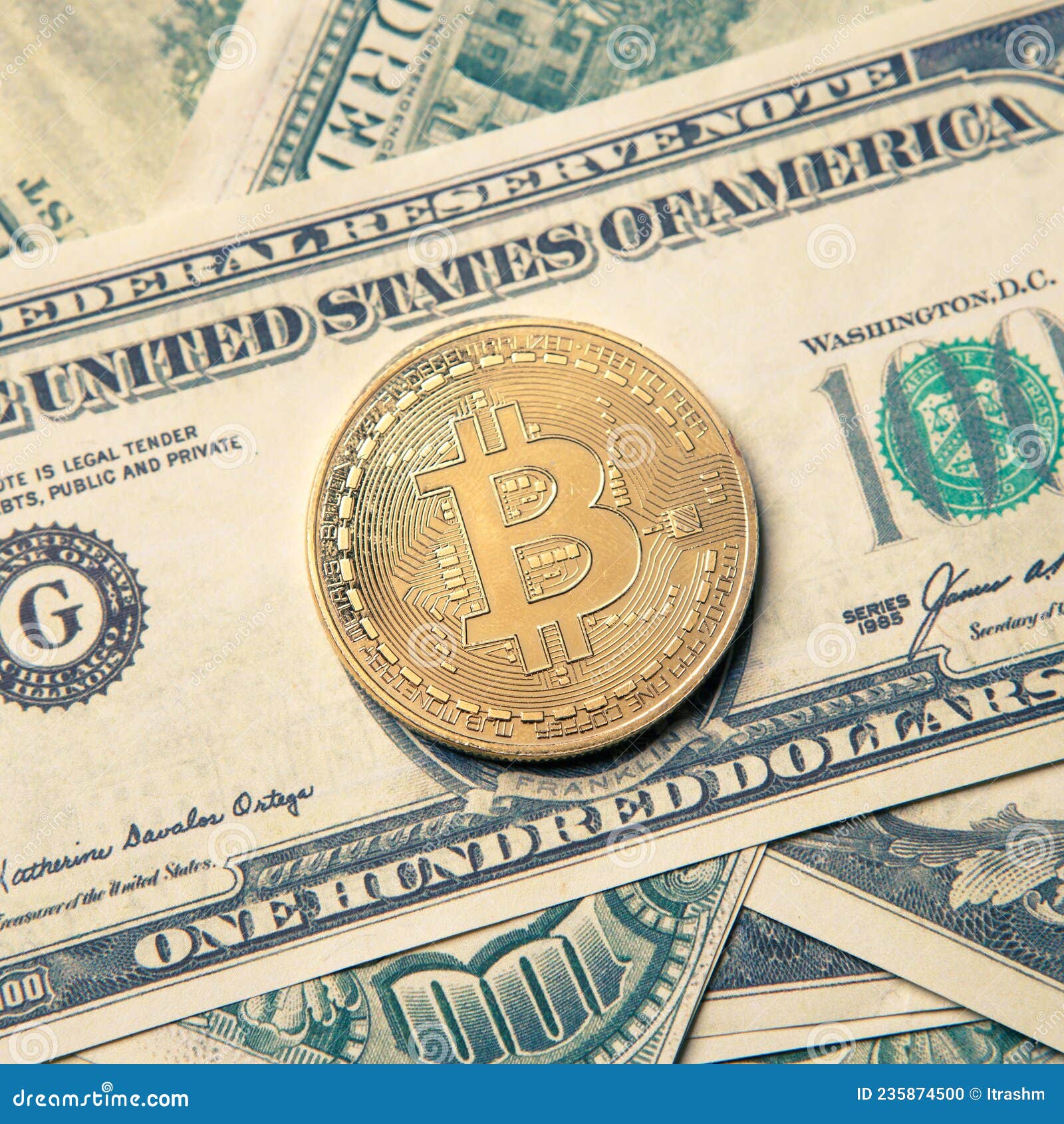 Photo of Crypto Money, Bitcoin Stock Photo - Image of sell, mining ...