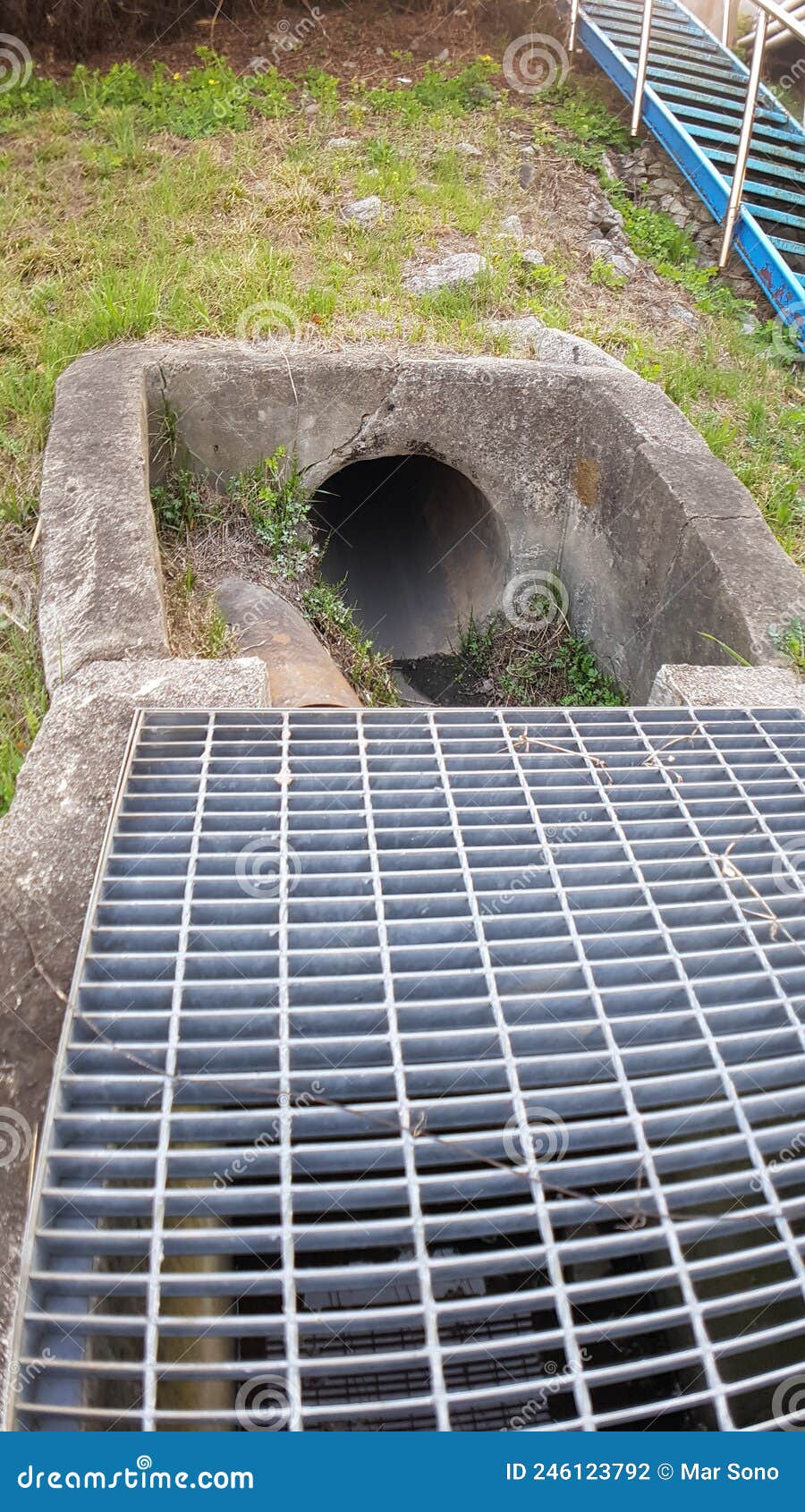 This is a Photo of a Culvert or River Drain Stock Photo - Image of ...