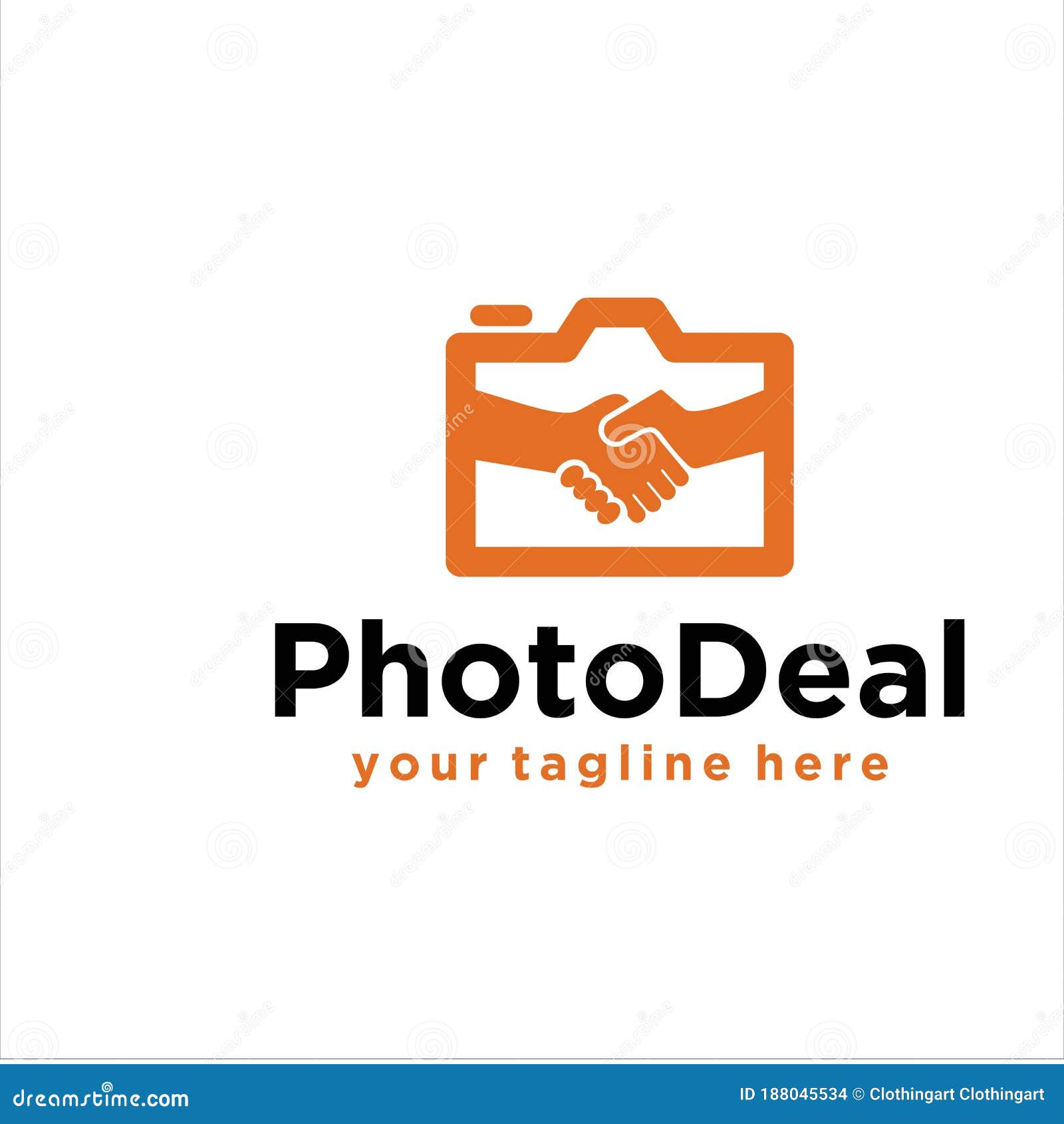 Photo Deal Logo Vector Design Graphic Template Stock Vector ...
