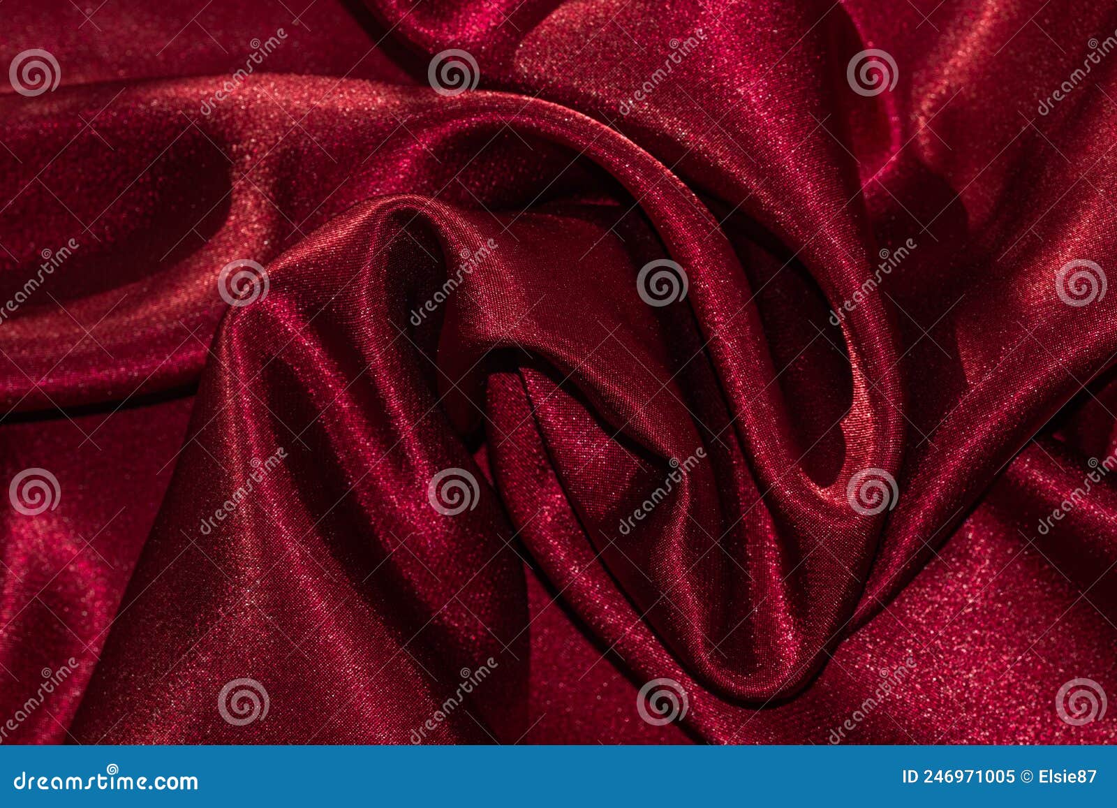 Photo of Deep Dark Red Draped Textile Material. Stock Image - Image of ...