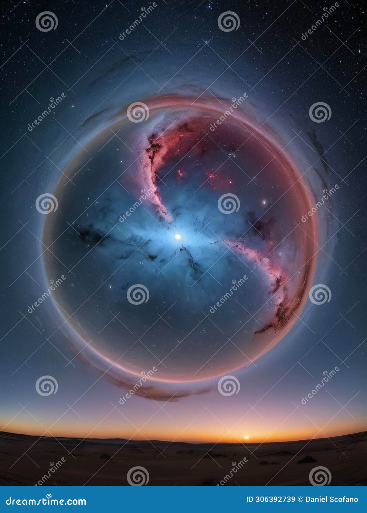 Photo of 360 Degree Equirectangular Projection Space Background with ...