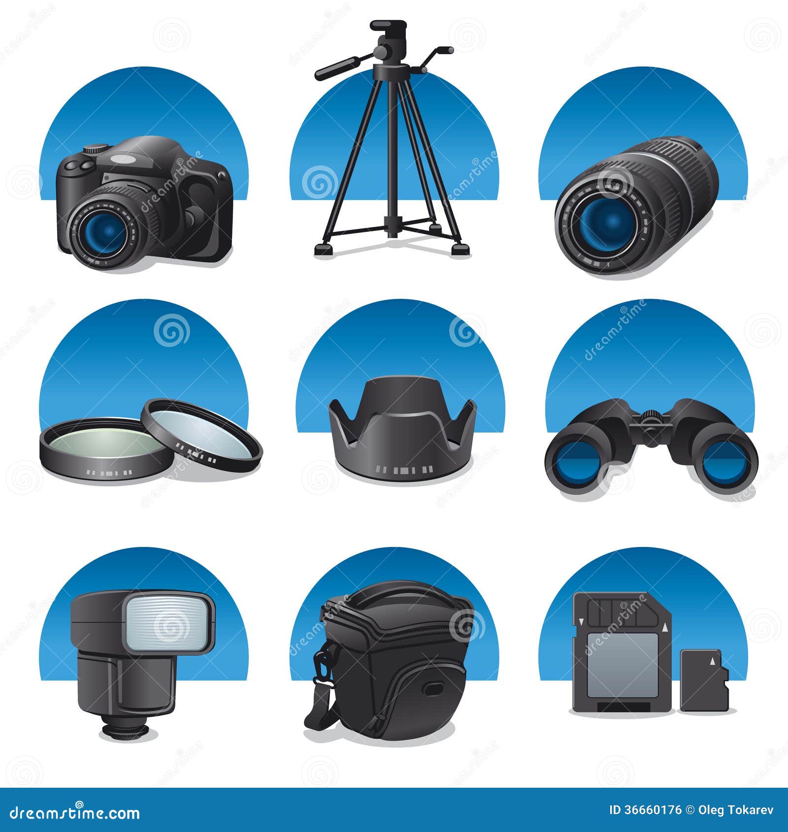 Photo Devices Gray Icon Set Stock Illustration - Illustration of ...
