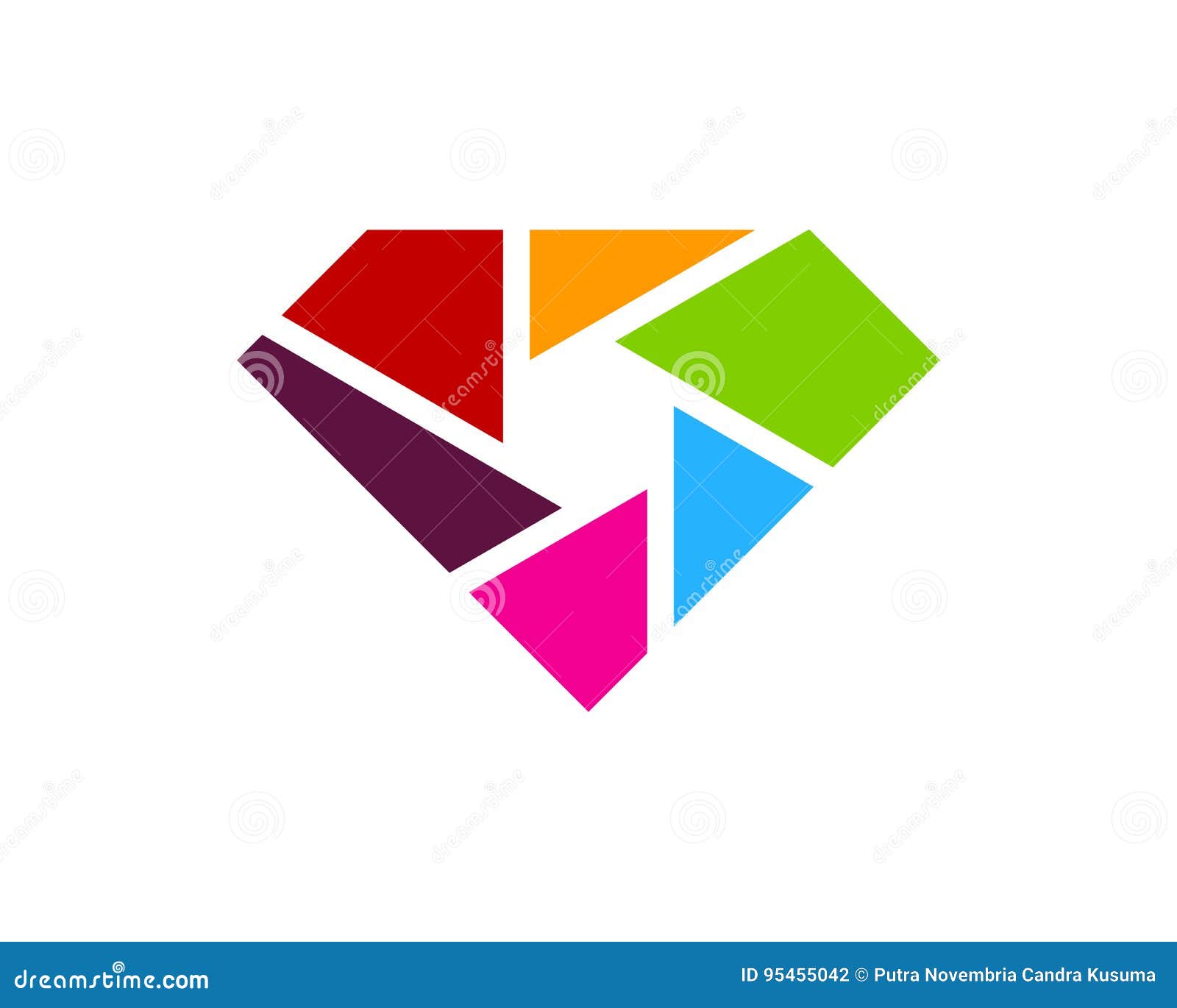 Photo Diamond Icon Logo Design Element Stock Vector - Illustration of ...