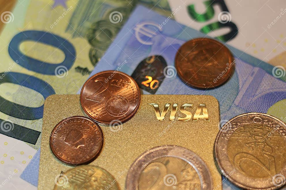 A Photo of Different Money Items Arranged on Top of Each Other ...