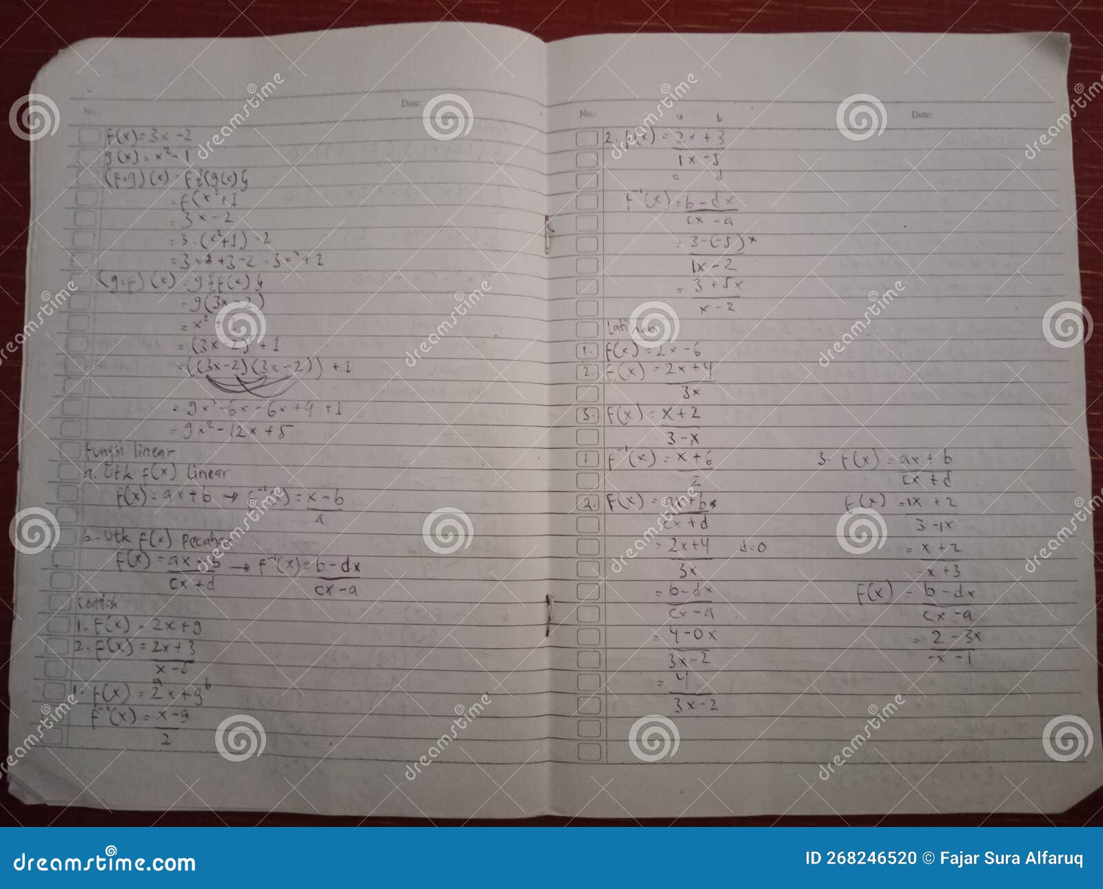 A Photo while Doing the Task Stock Photo - Image of text, label: 268246520