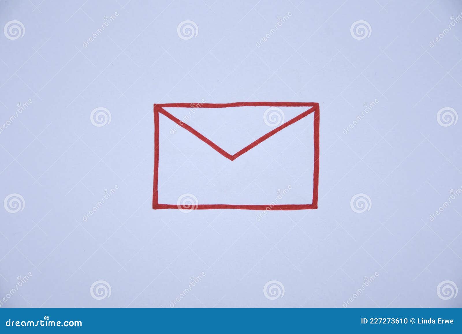 Photo of a Drawing of Red Letter Stock Photo - Image of book, space ...