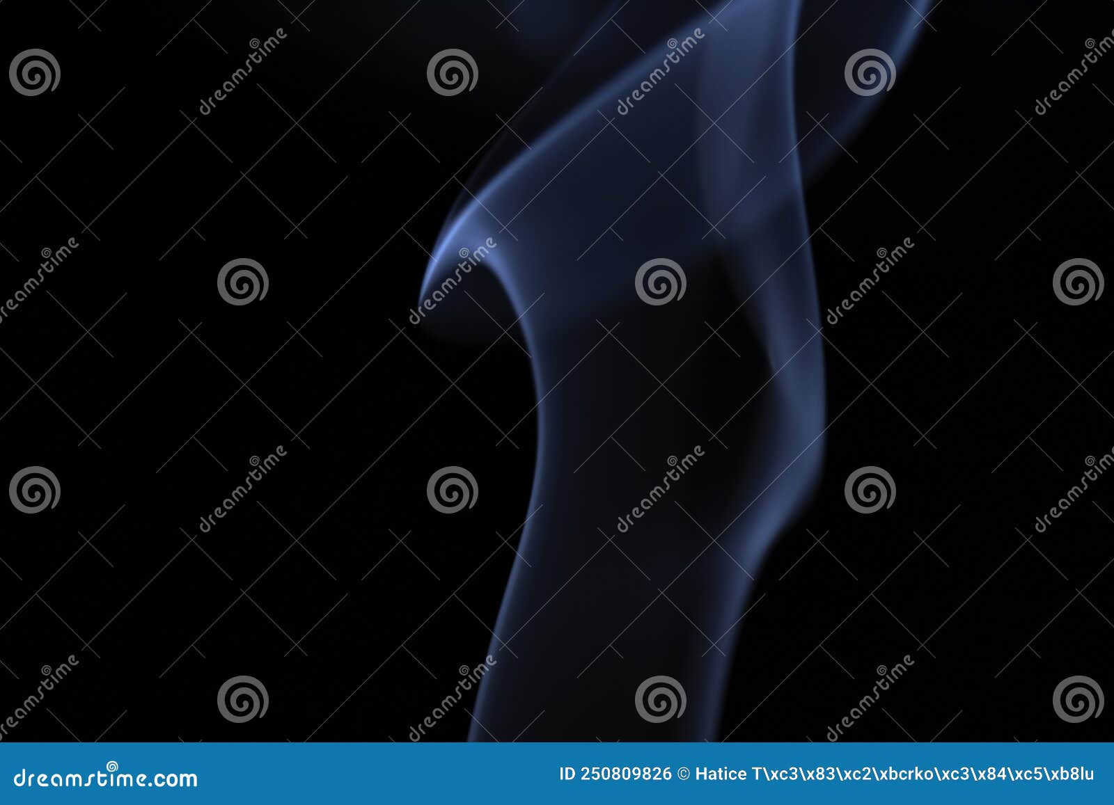Photo of Drifting Smoke in the Dark, Background. Stock Photo - Image of ...