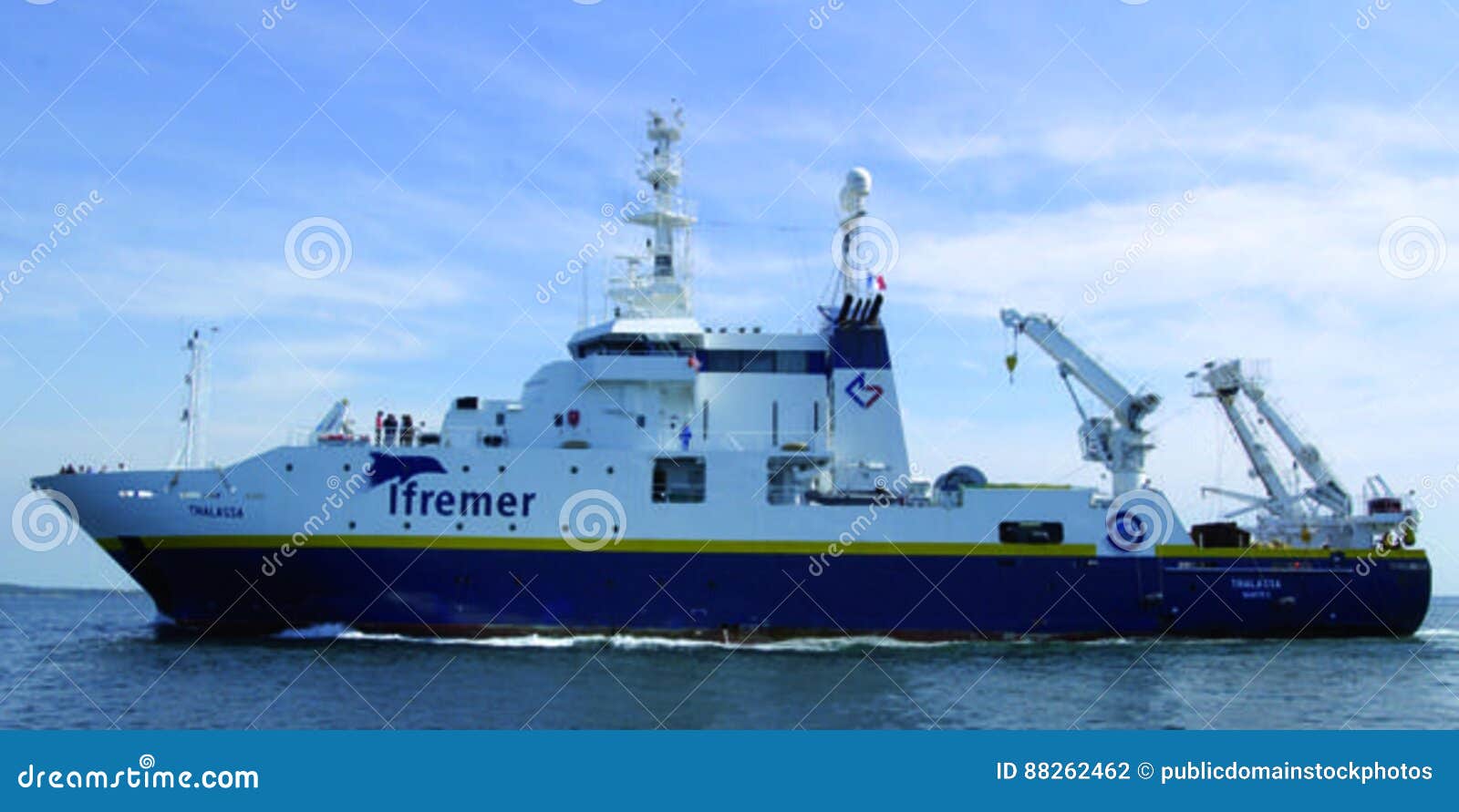 Photo Du Bateau IFREMER Image. Image: 88262462